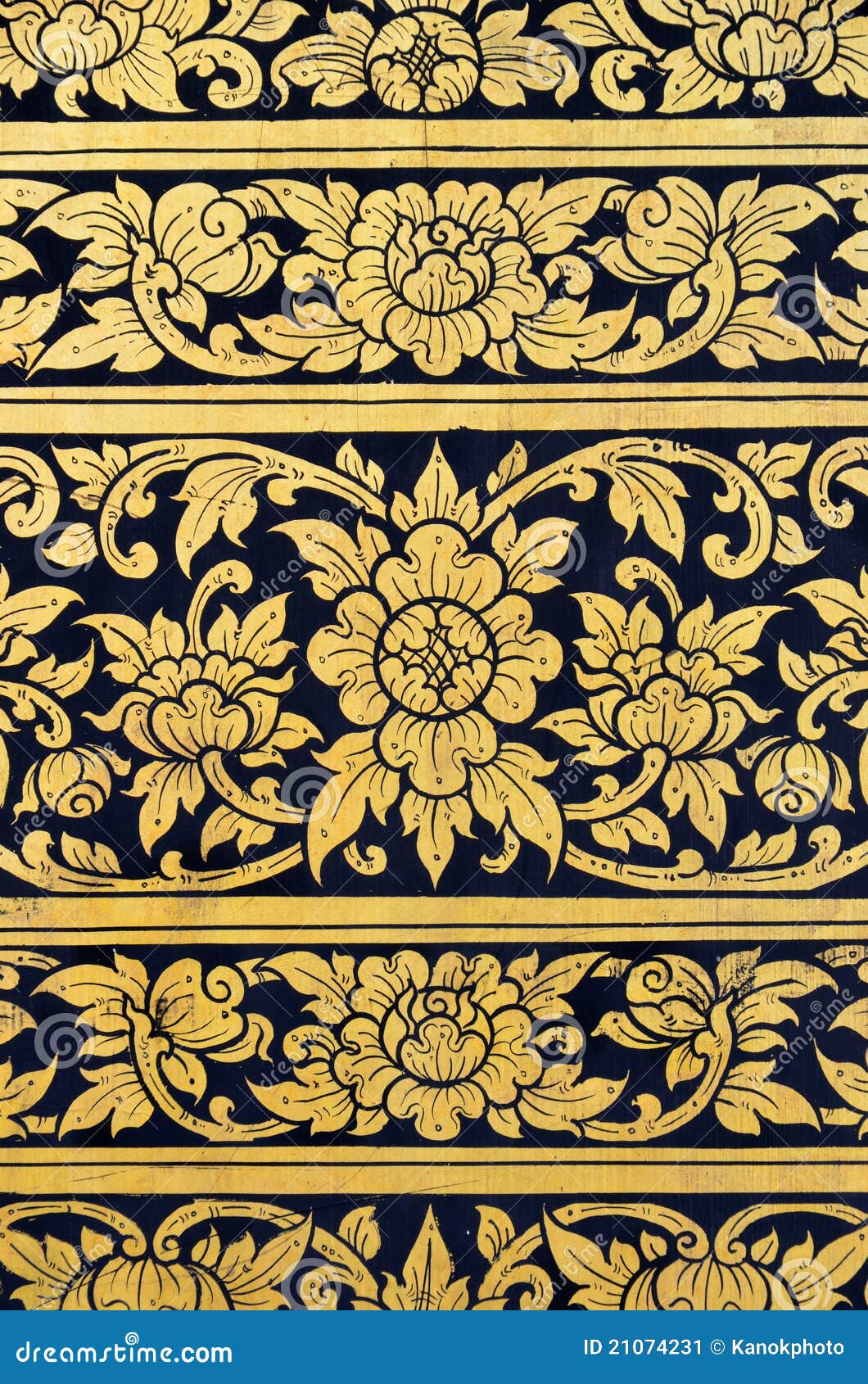 Thai writing patterns. stock image. Image of architecture - 21074231