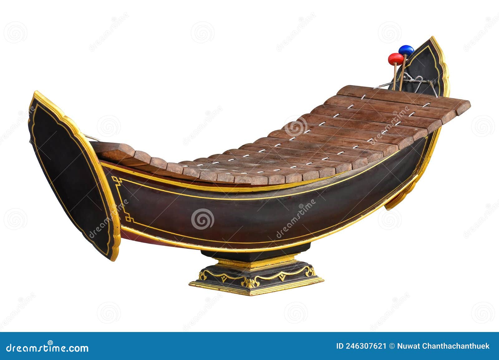 Thai Xylophone Musical Instrument Royalty-Free Stock Photo ...