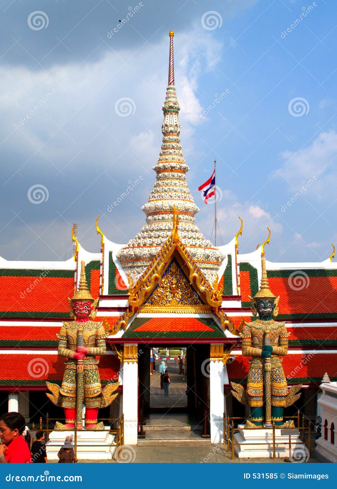 Thailand Architecture Shapes Are Unique. Royalty-Free Stock Photography ...