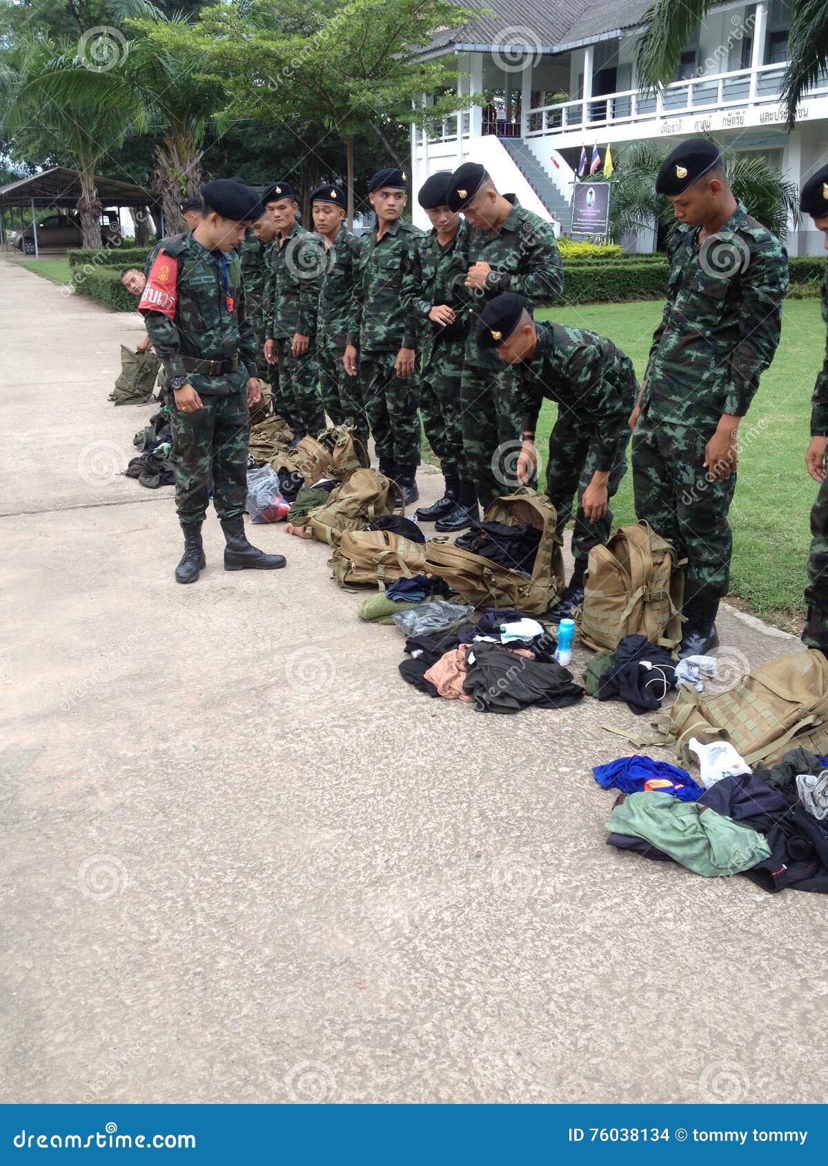 Thailand army editorial stock image. Image of military - 76038134