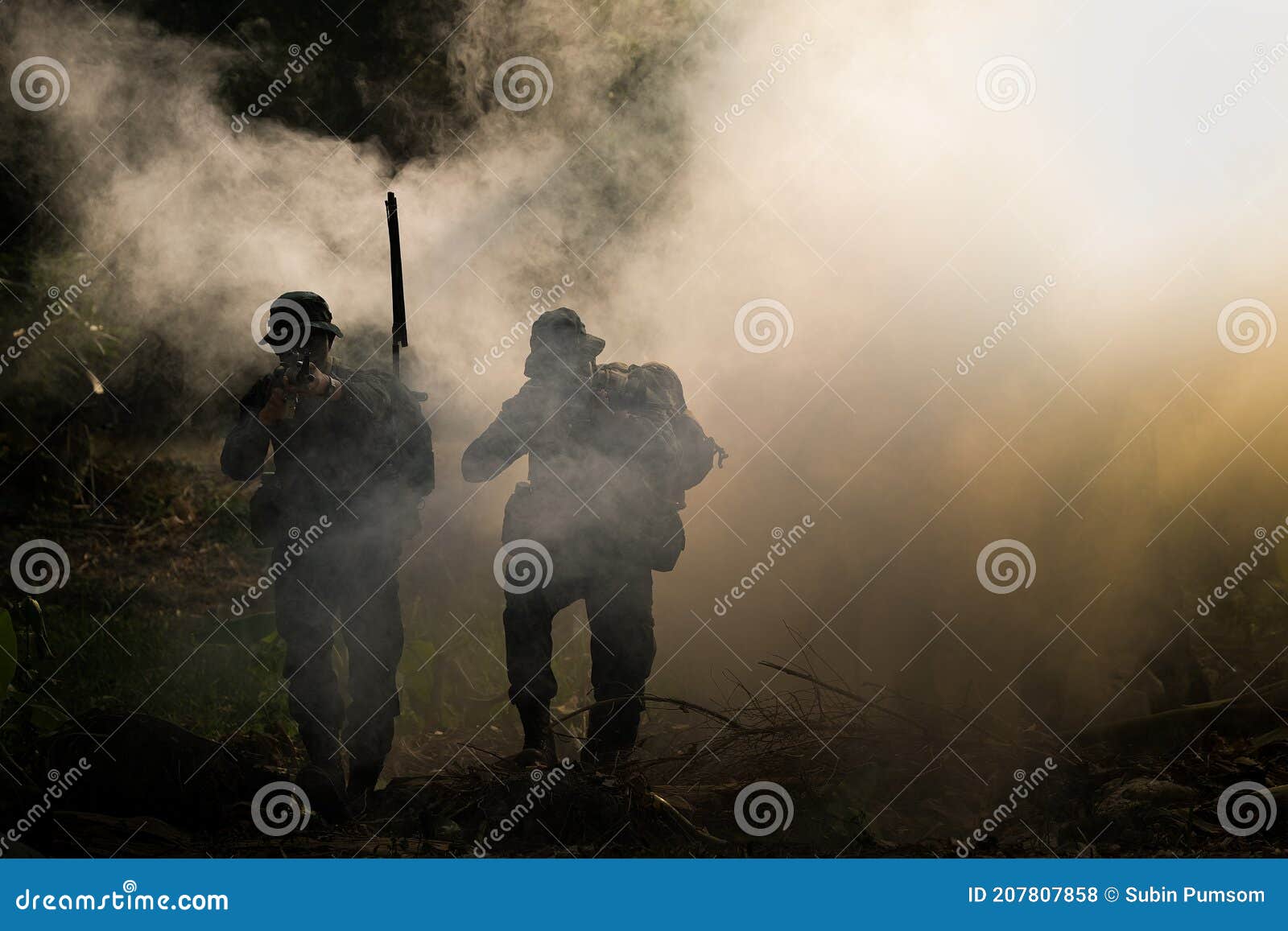Thailand Army Rangers during the Military Operation Stock Photo - Image ...