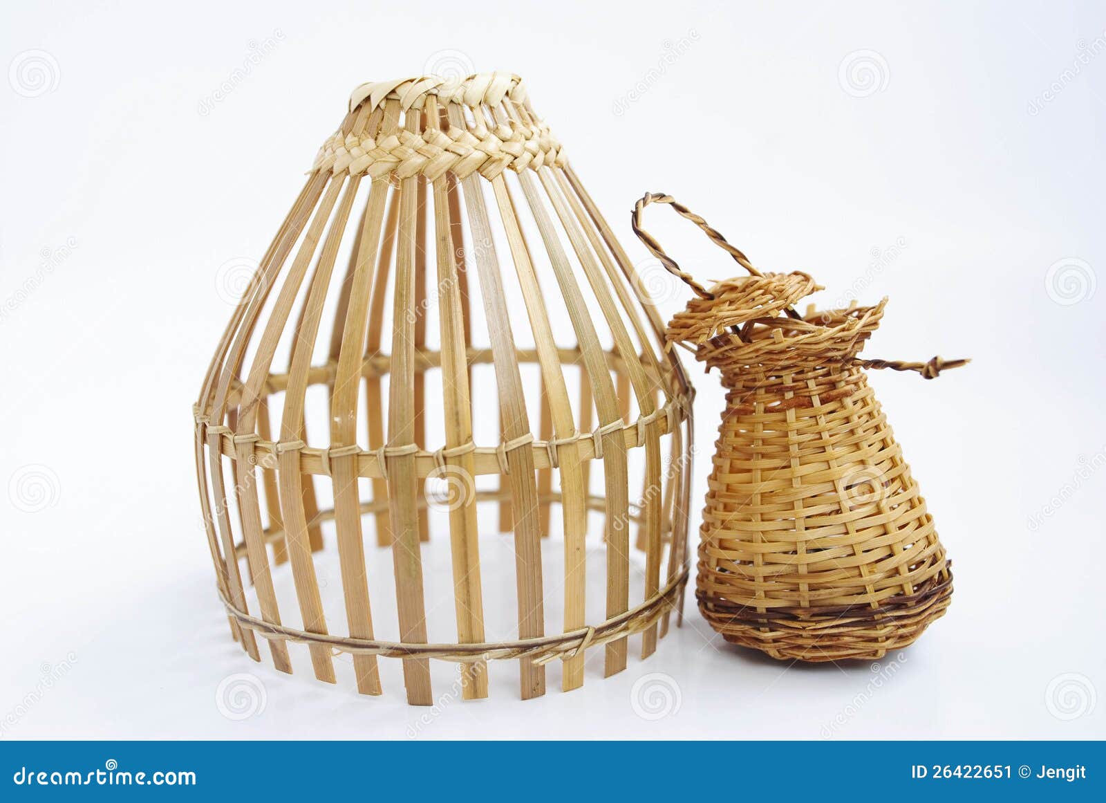 Thailand Bamboo Fishing Trap Stock Image - Image of thailand, coast ...