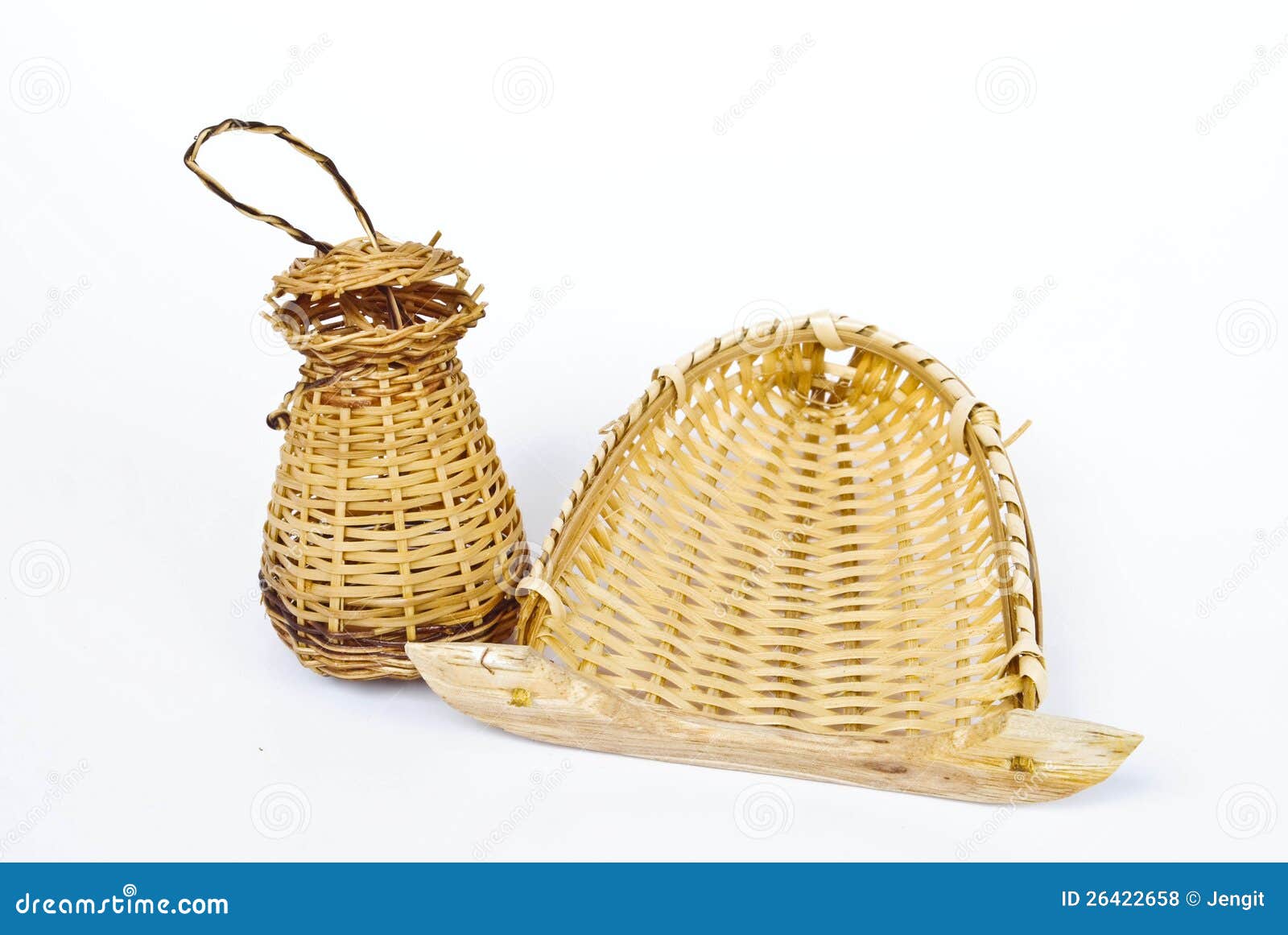 Thailand Bamboo Fishing Trap Stock Photo - Image of lobster, bamboo ...