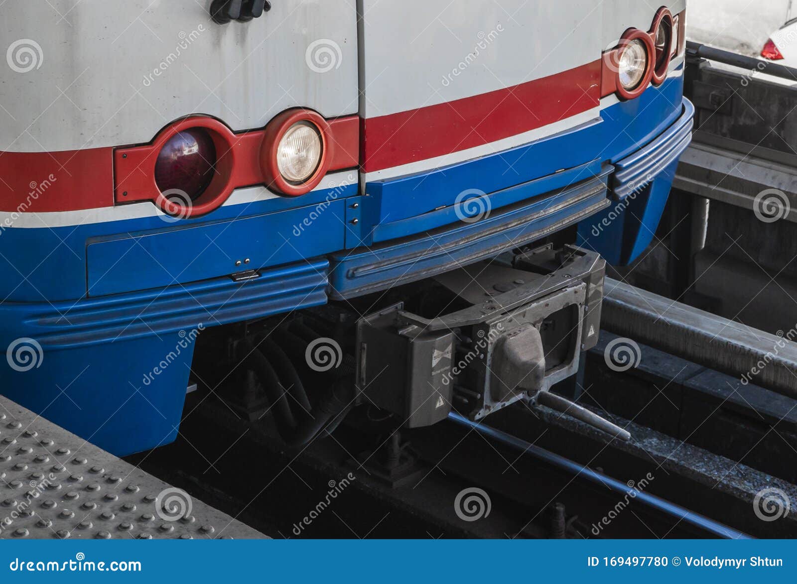 THAILAND, BANGKOK - January 20, 2019: BTS Skytrain in Bangkok on a ...
