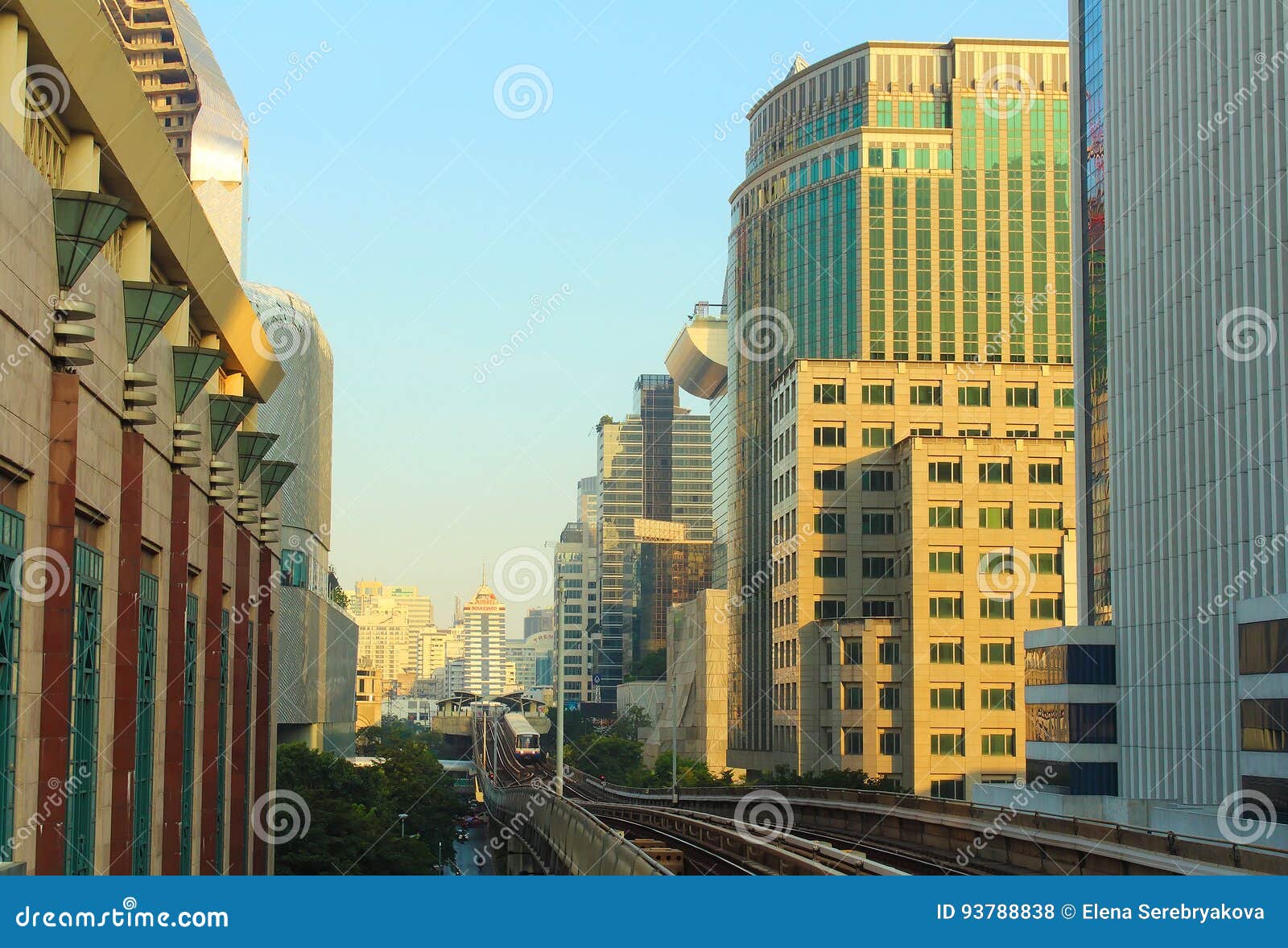 Thailand. the Bangkok Mass Transit System, Commonly Known As the BTS or ...