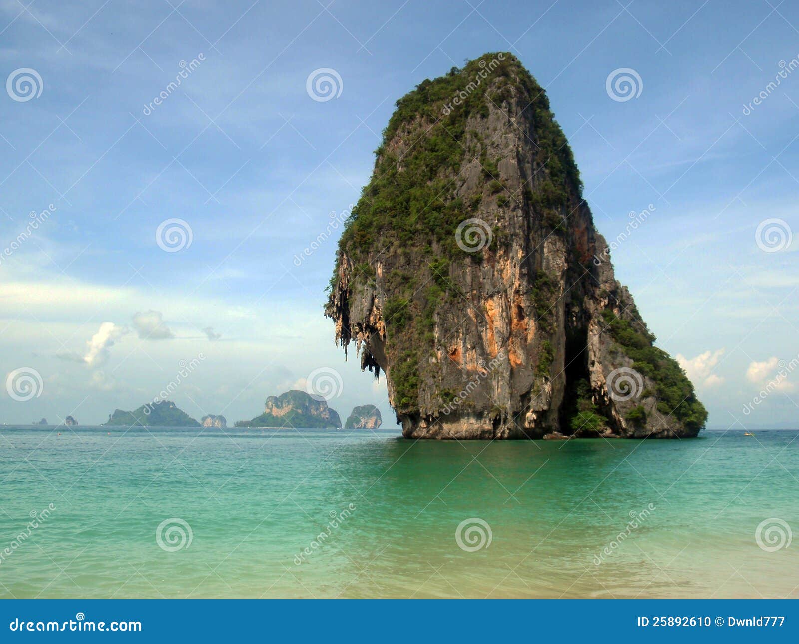 Limestone Cliff Island Off Miniloc Island, El Nido Region Of Palawan In ...