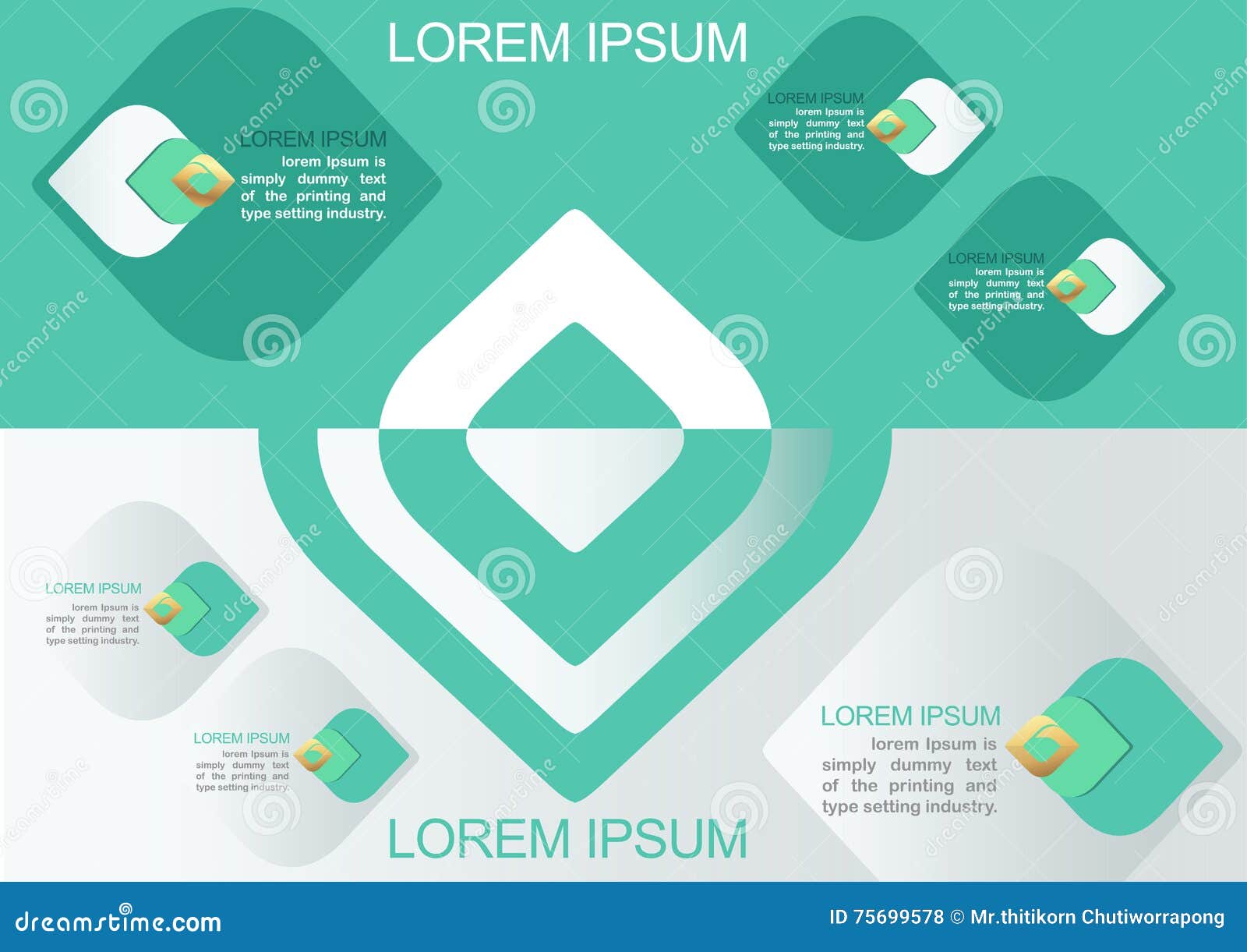 Thailand Decorative Pattern Design For Infographic Or Presentation Ep2 ...