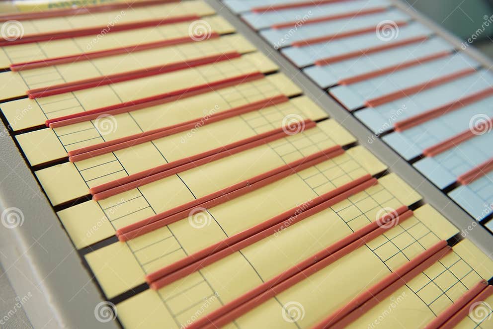 Thailand Flight Progress Strip Stock Photo - Image of collision, flight ...