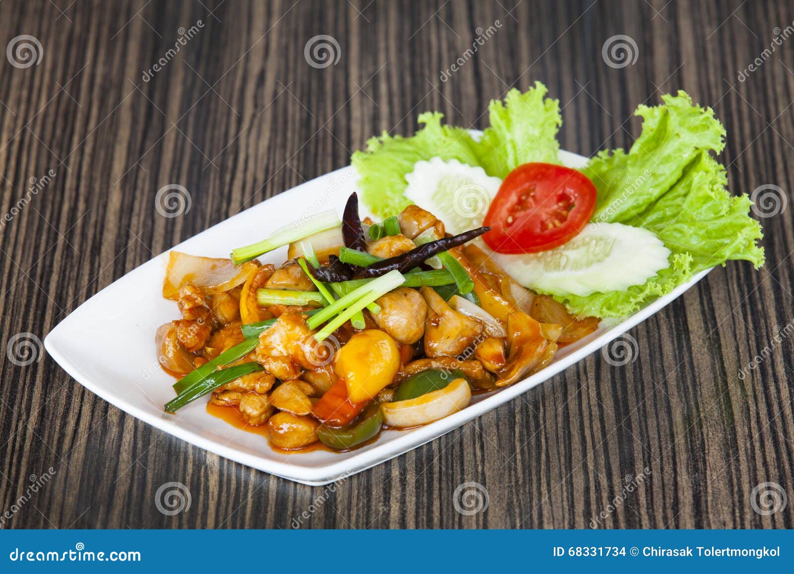 Thailand food menu. stock photo. Image of healthy, shiny - 68331734