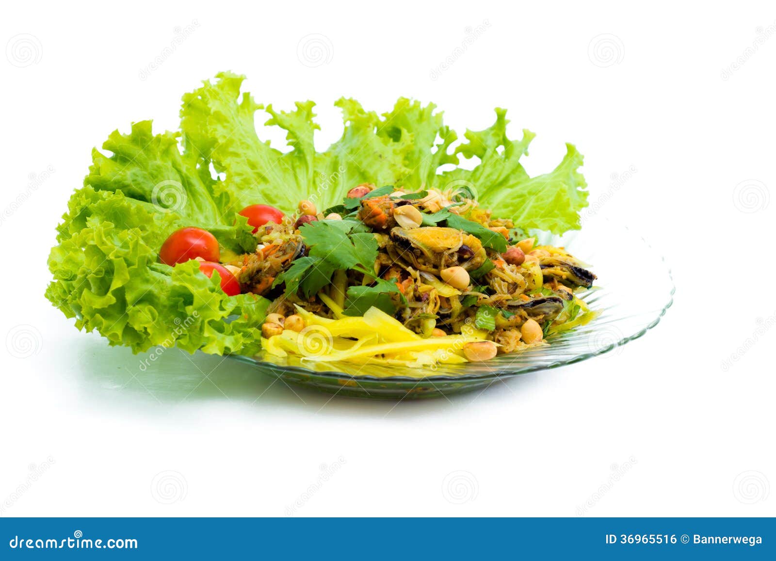 Thailand Food Salad Shells. Stock Photo - Image of food, dipped: 36965516