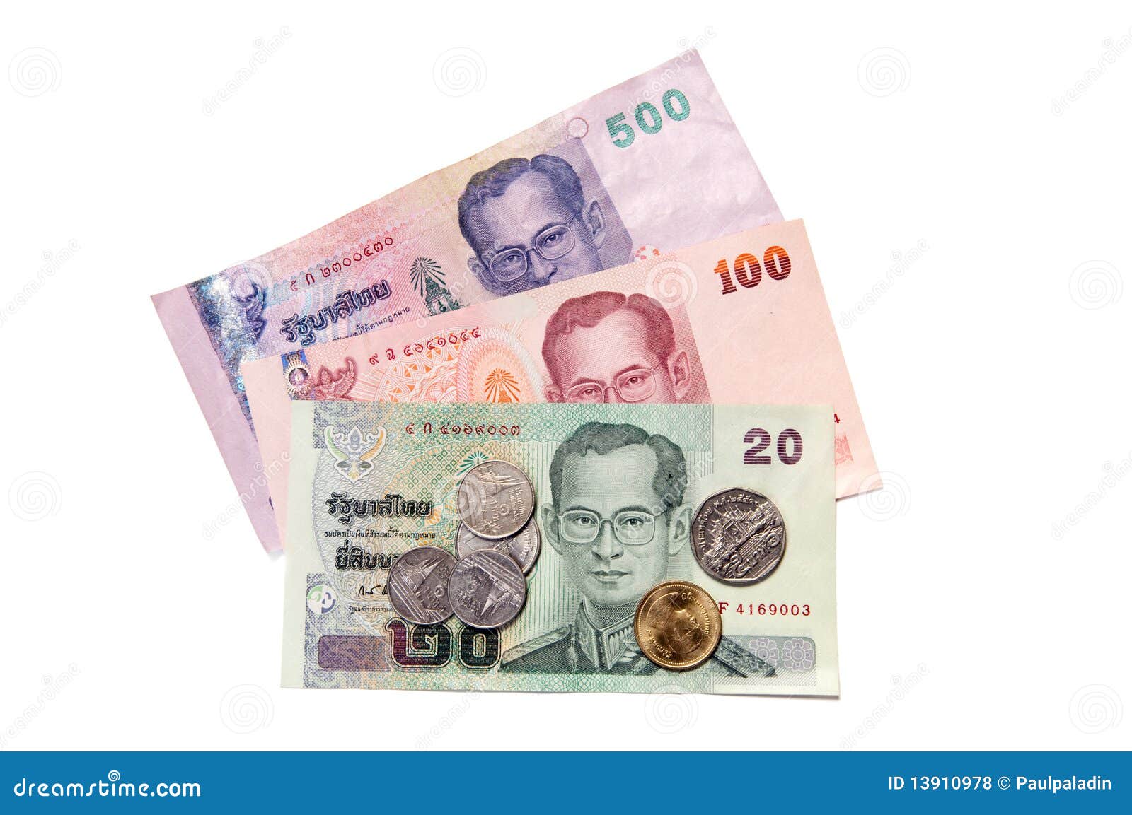 Thailand money stock photo. Image of thai, collection - 13910978