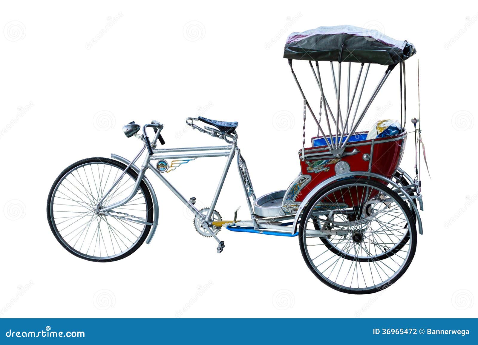 Thailand Rickshaw Three - Wheeler Stock Photo - Image of traditional ...