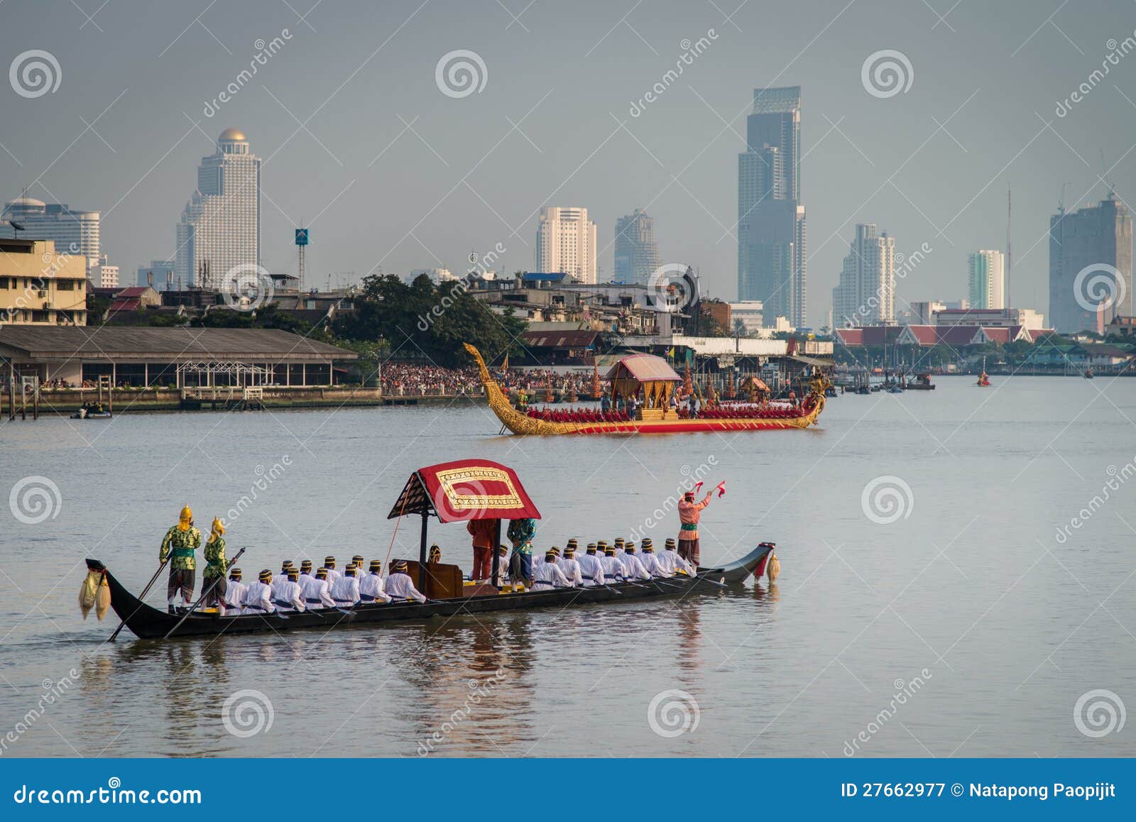 Thailand Royal Barge Procession Editorial Photography - Image of ...