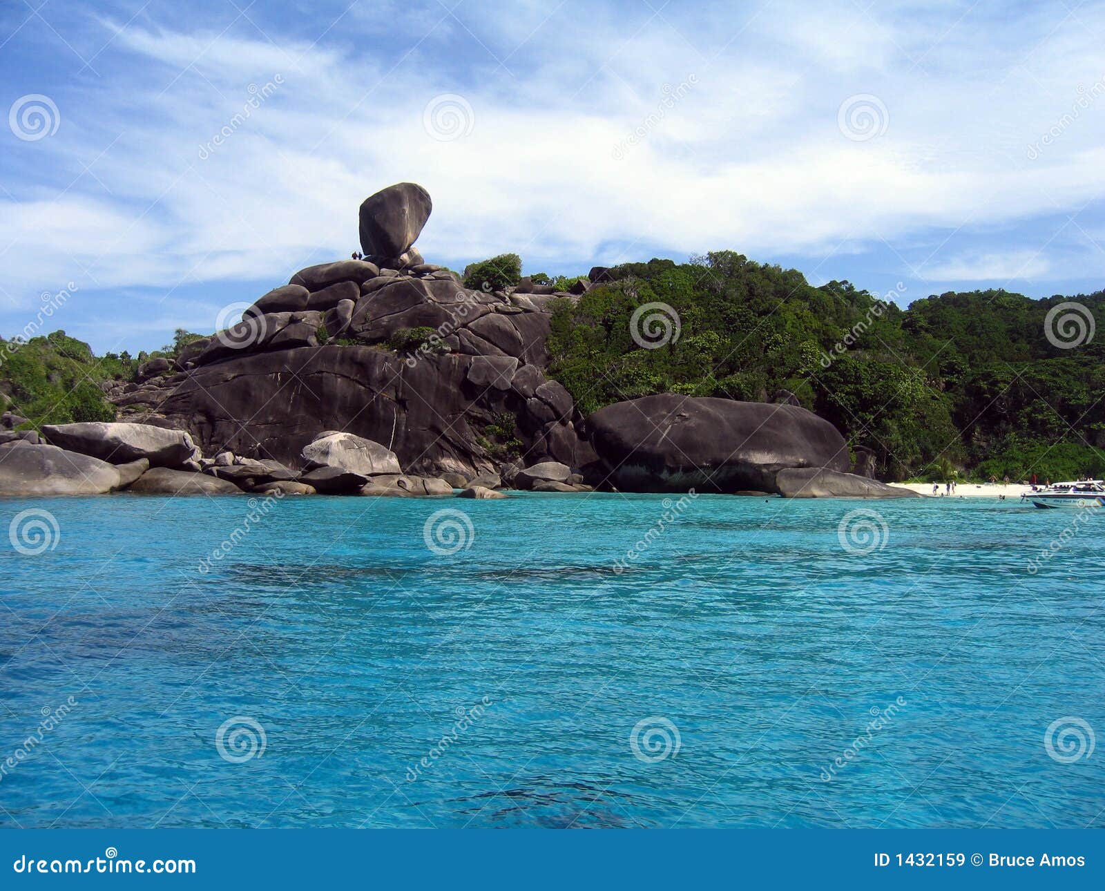Thailand s Similan Islands stock image. Image of similan - 1432159