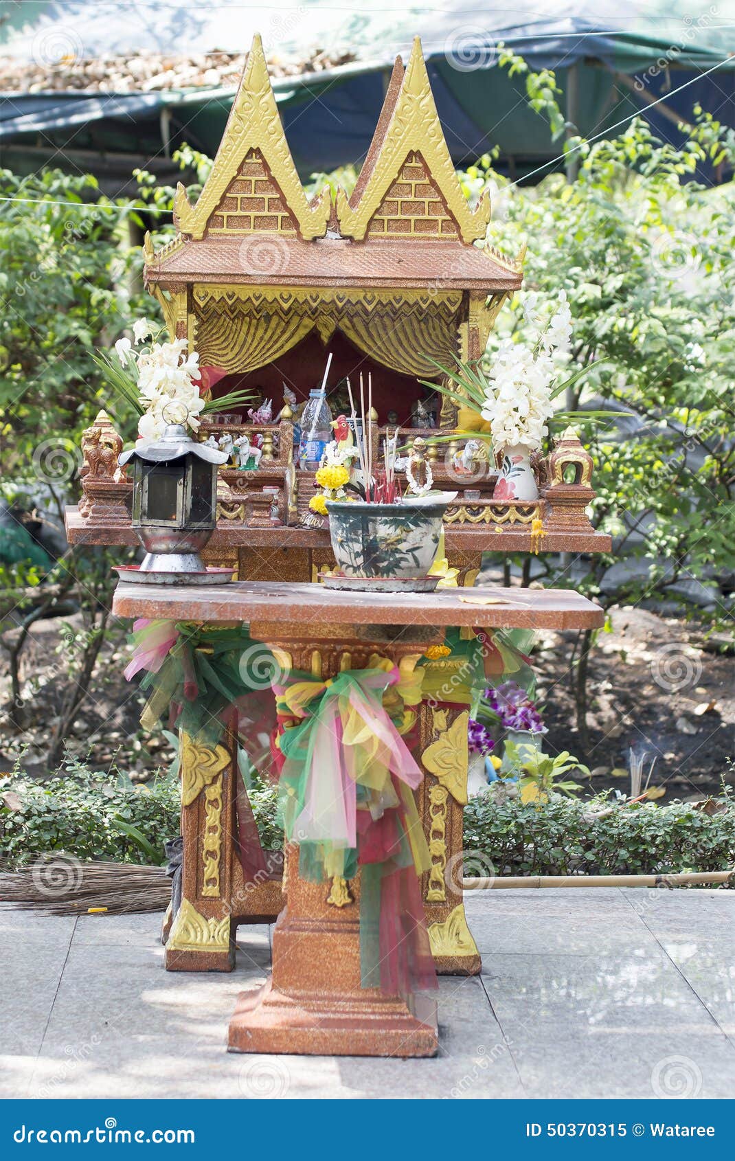 Thailand Shrine stock image. Image of east, spiritual - 50370315