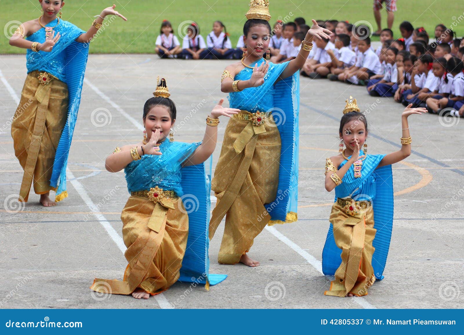 Thailand Students Culture Dance Editorial Photography - Image of ...