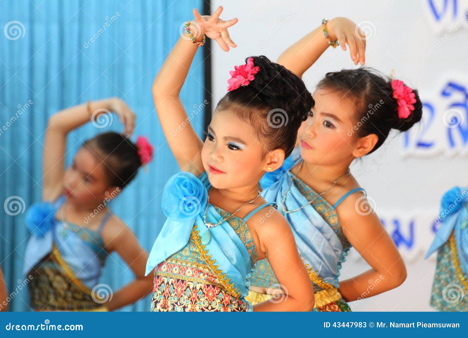 Thailand Students Culture Dance Editorial Stock Photo - Image of girl ...
