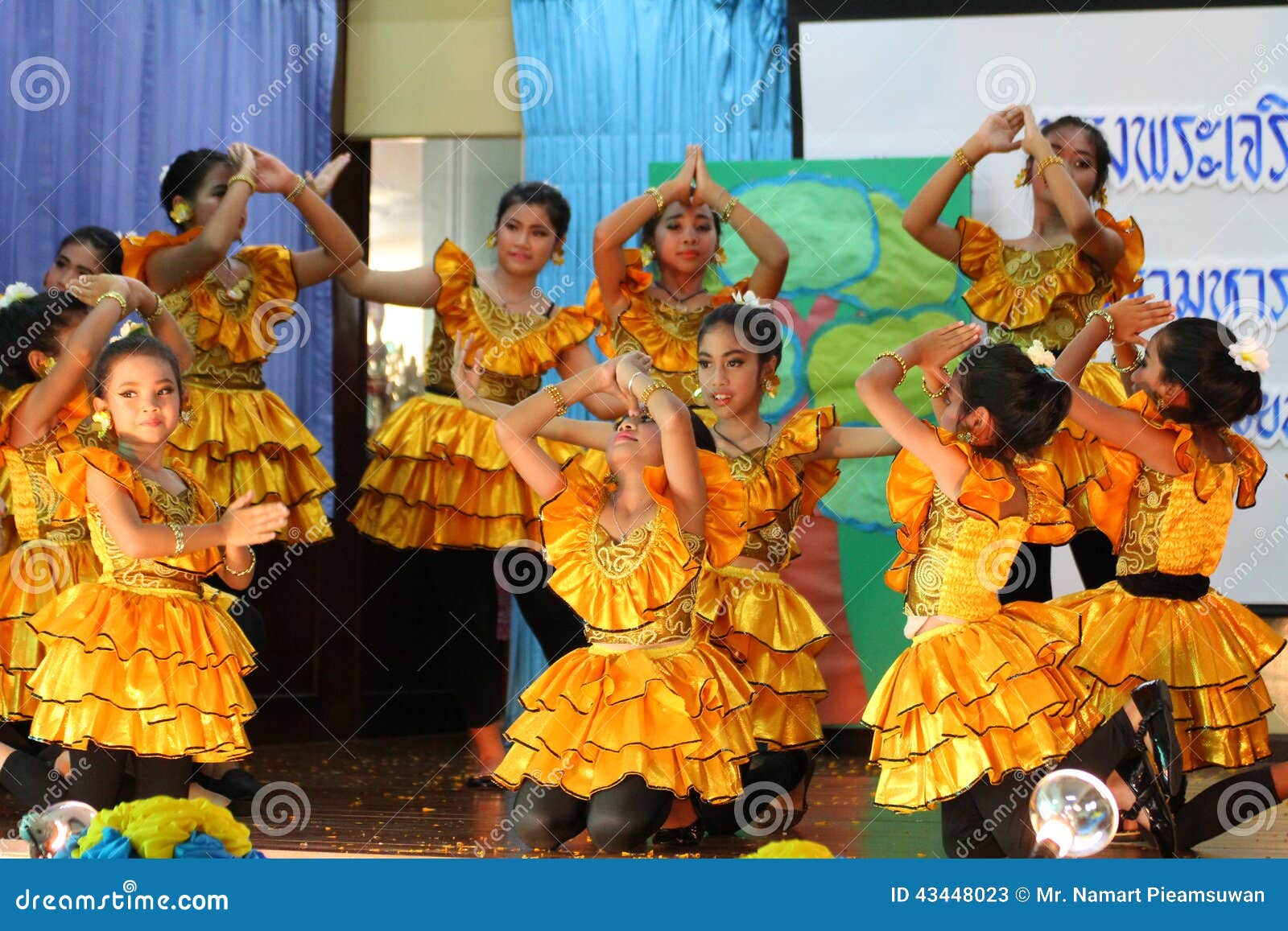 Thailand Students Culture Dance Editorial Stock Photo - Image of people ...