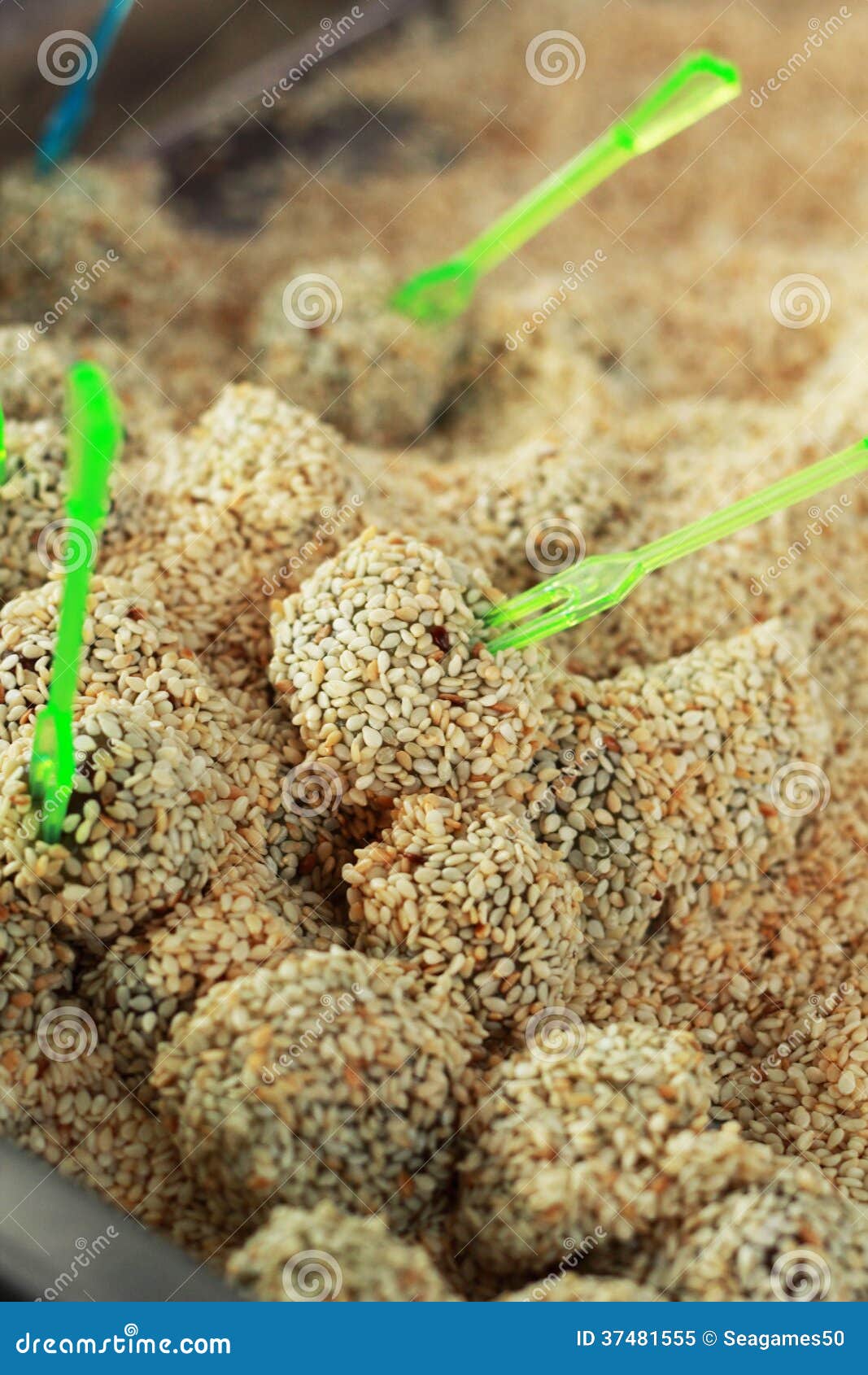 Thailand Sweets Boiled Sweets Put Sesame Stock Photos - Free & Royalty ...