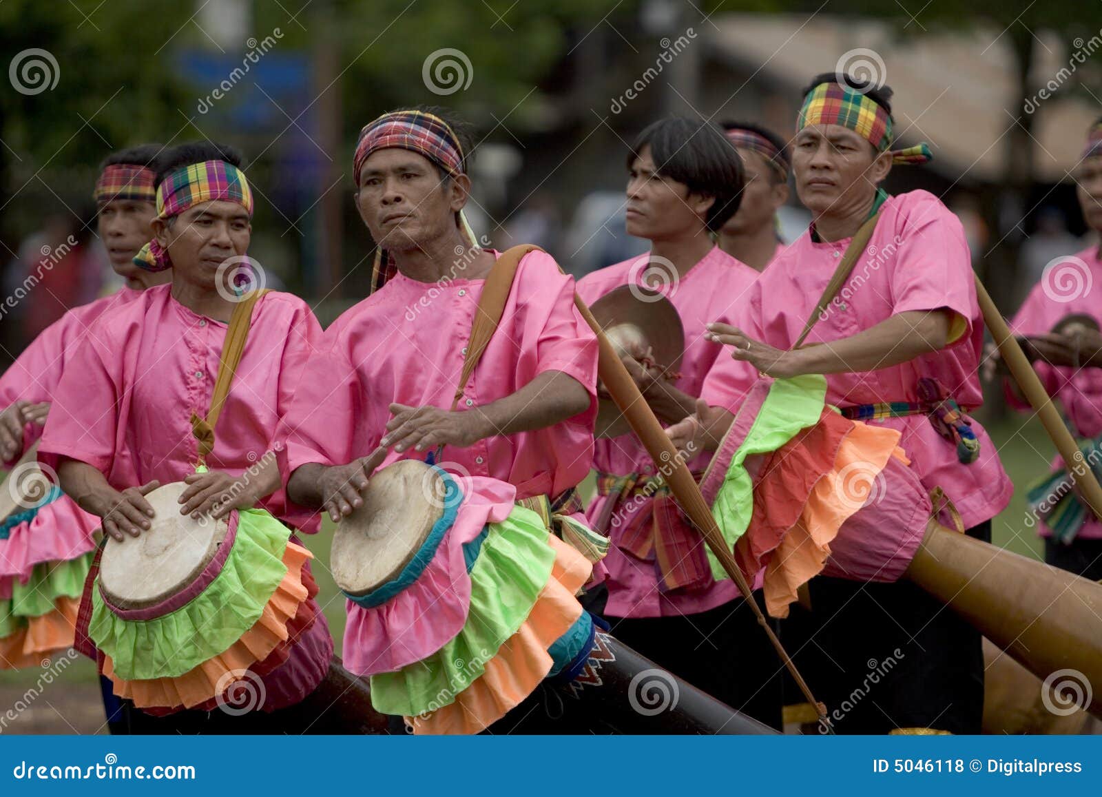 Thailand Traditional Drummers in the Country Editorial Stock Photo ...