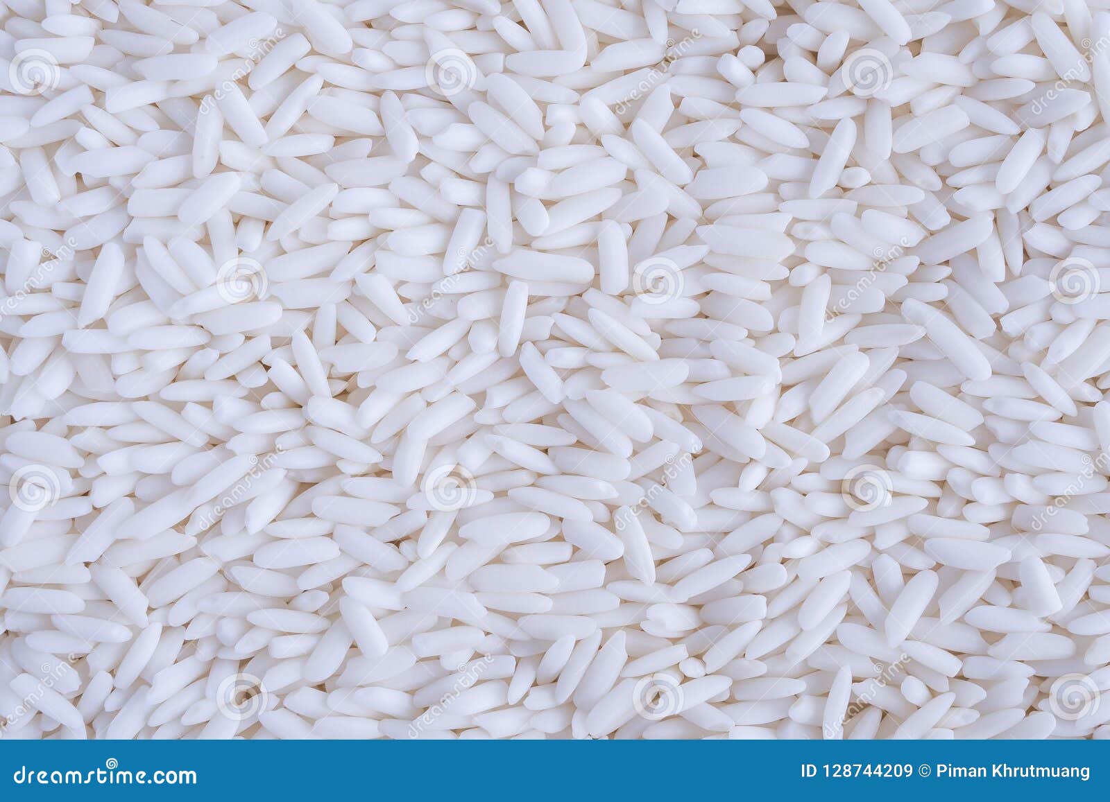 Thailand White Glutinous Sticky Rice Texture Background Stock Image ...
