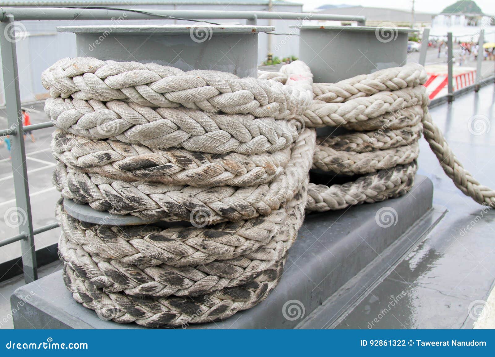 Thailand Wrench Anchor Battleship. Stock Photo - Image of decoration ...
