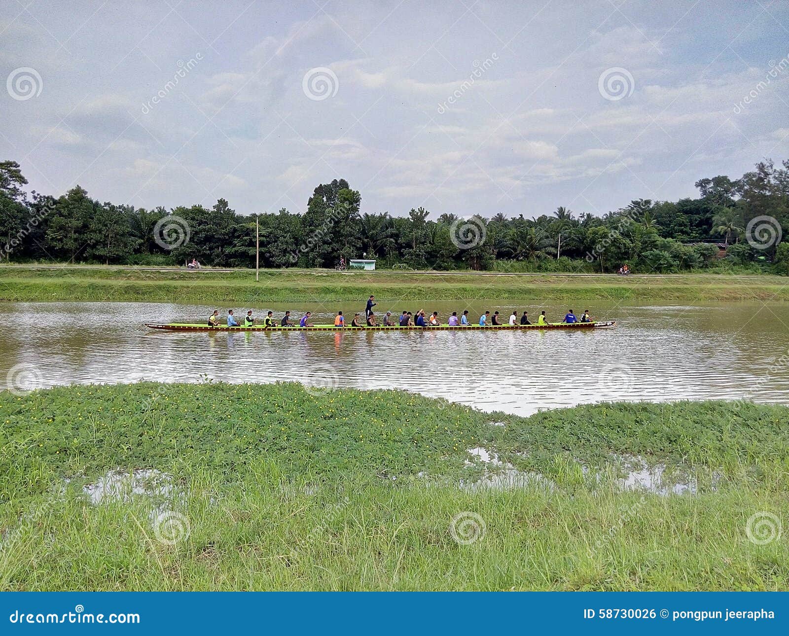 Thailongboat stock photo. Image of waterman, boating - 58730026