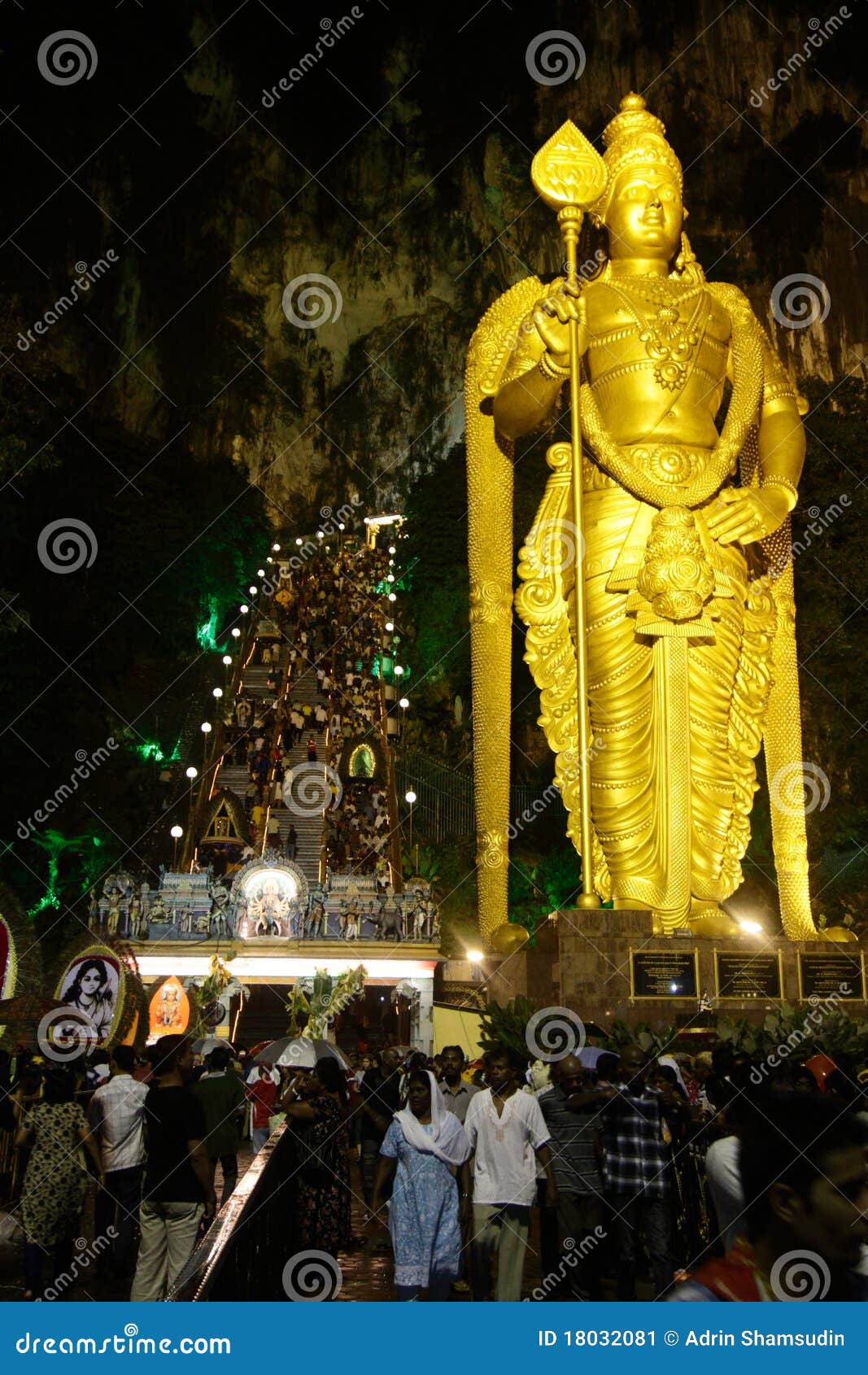 Thaipusam editorial photo. Image of thaipusam, caves - 18032081