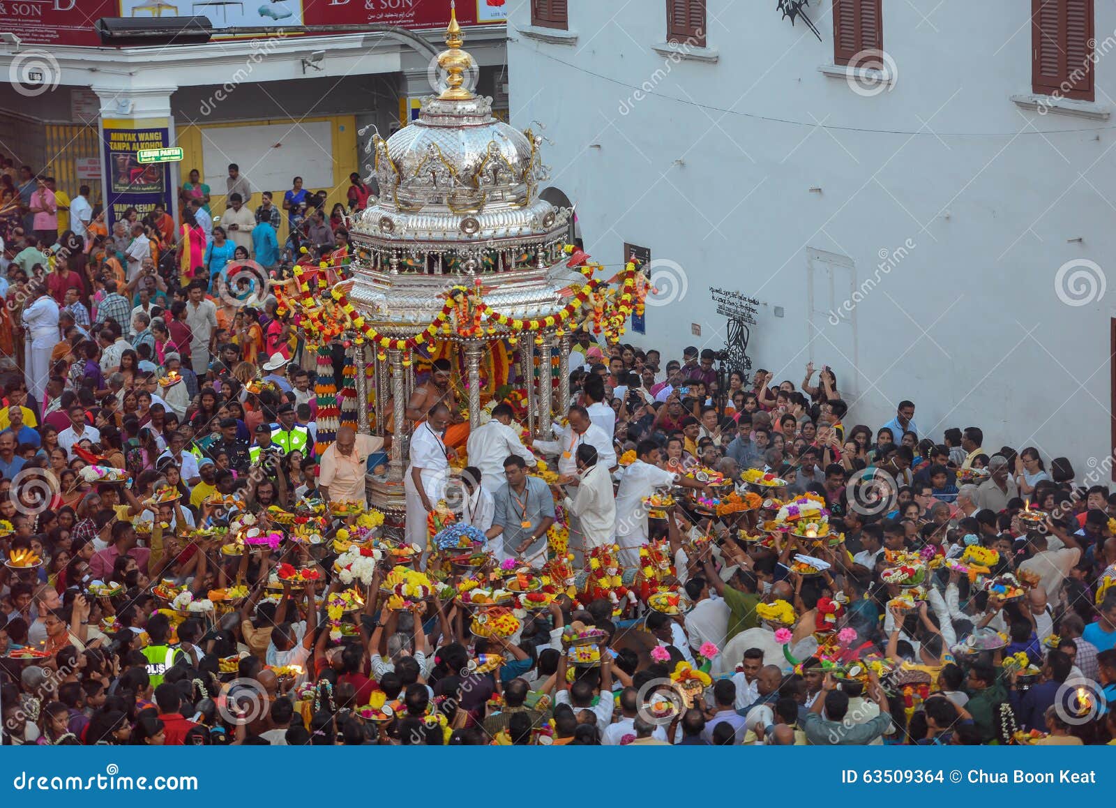 Thaipusam Festival editorial stock image. Image of kavadi - 63509364