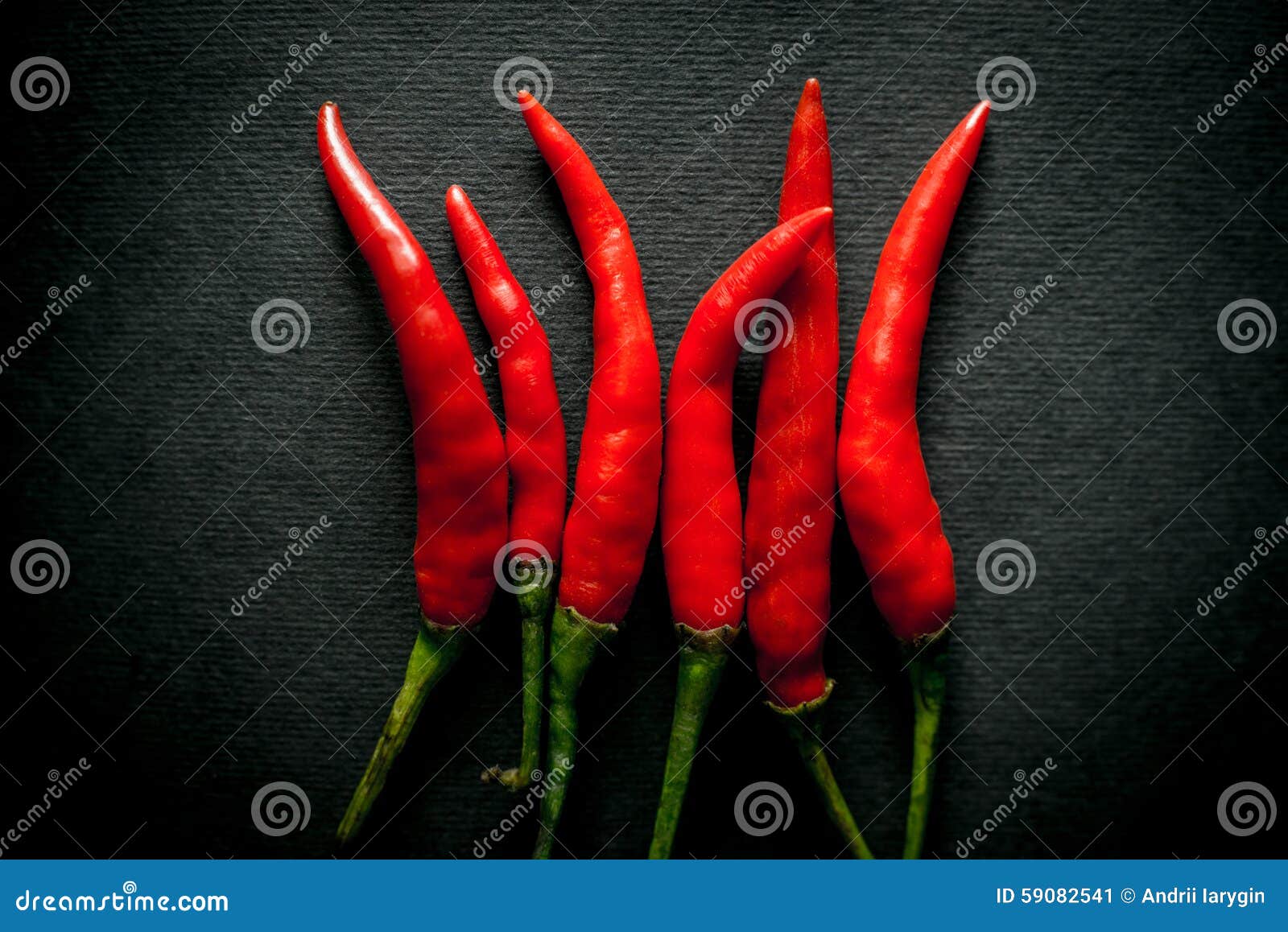 Thaise Hete Rode Spaanse Peperpeper Stock Afbeelding - Image of kleur ...