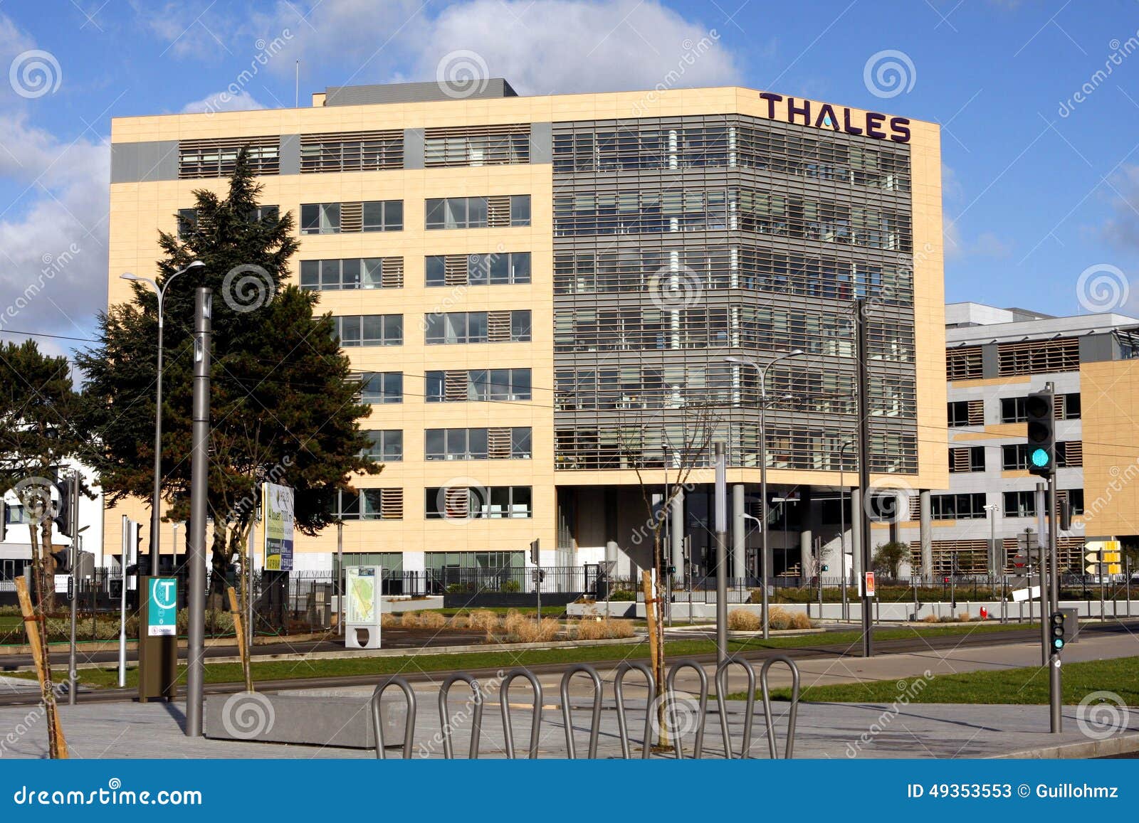 Thales Group Company photo stock éditorial. Image du paris - 49353553