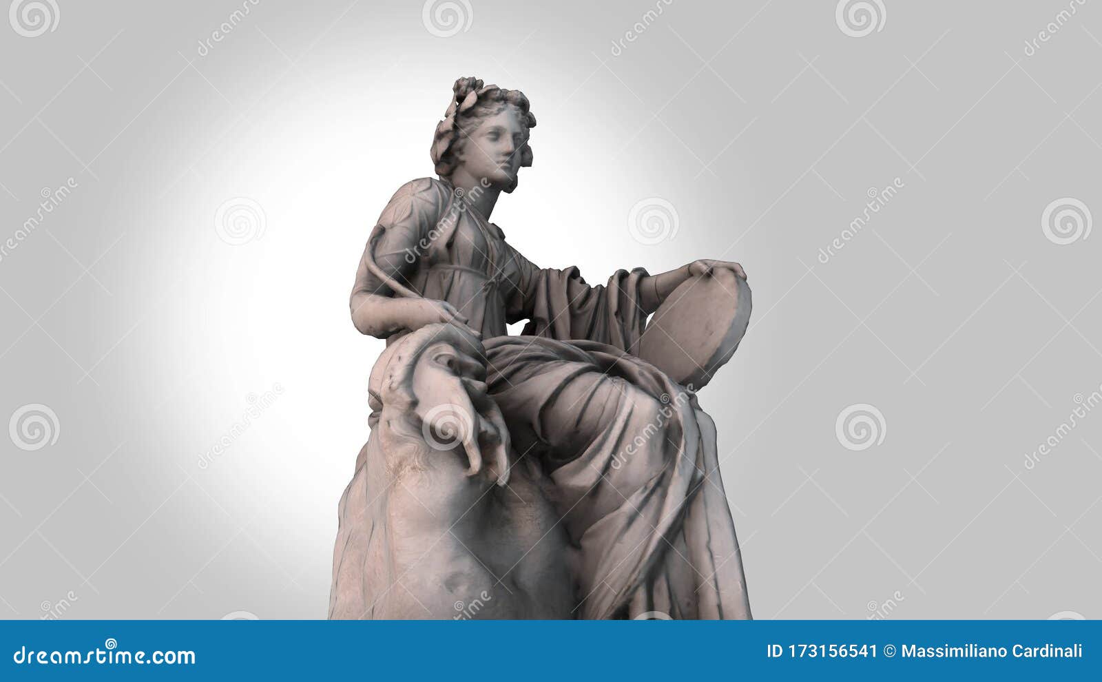 Thalia Muse of Comedy - Zoom in Stock Video - Video of comedy, girl ...