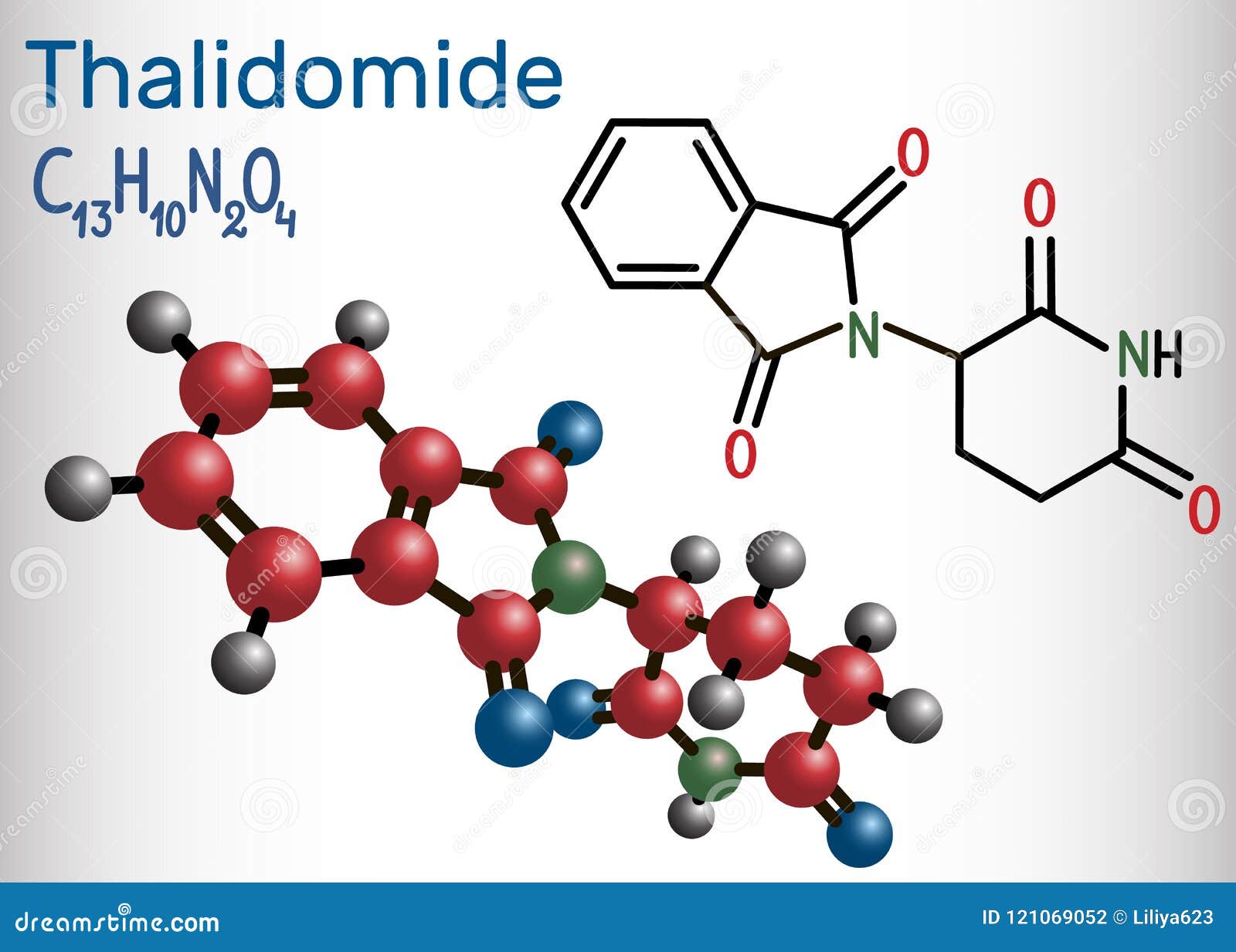 Thalidomide Molecule