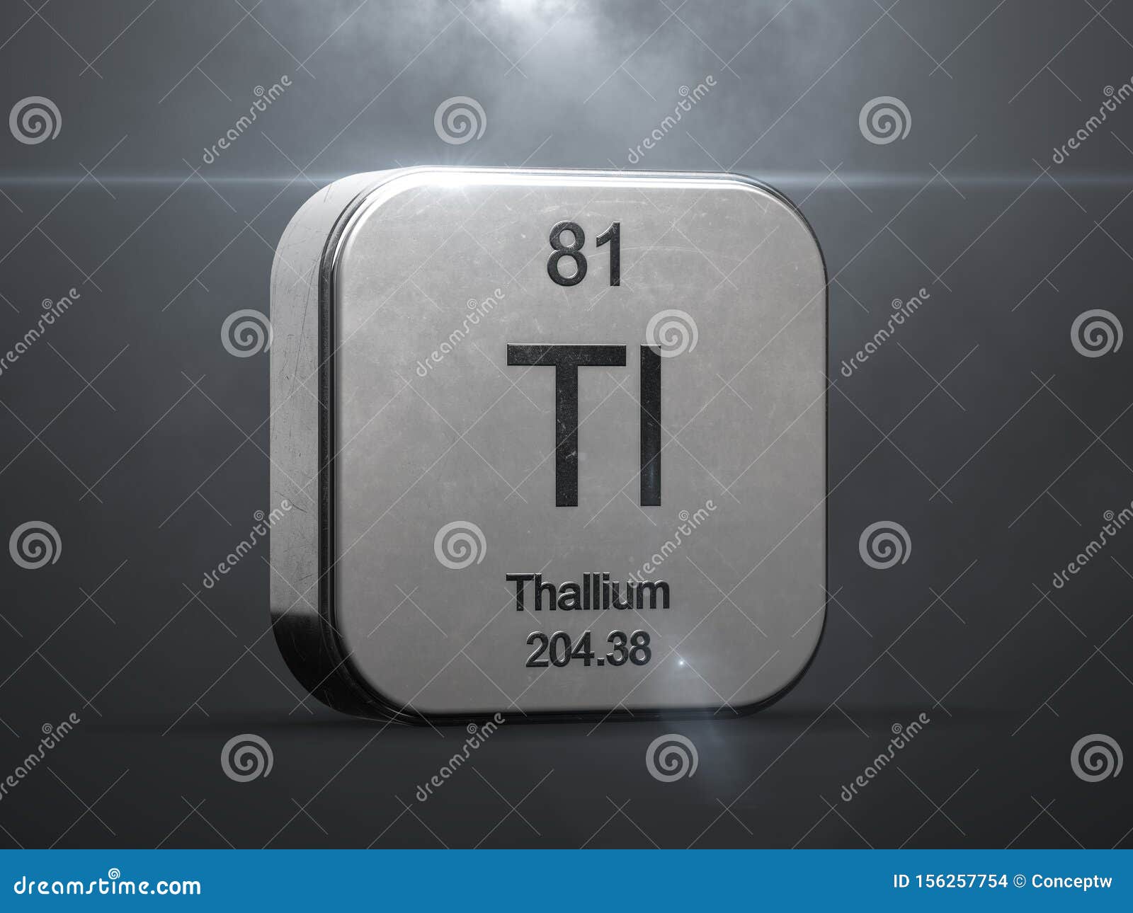 Thallium Periodic Table Of Elements Stock Photo | CartoonDealer.com ...