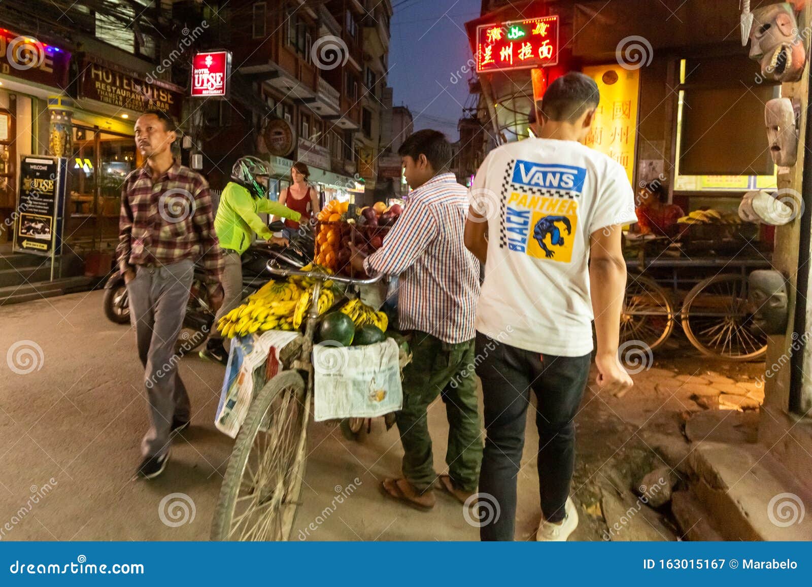 Thamel , Kathmandu, Nepal. 03/10/2019 Editorial Photography - Image of ...