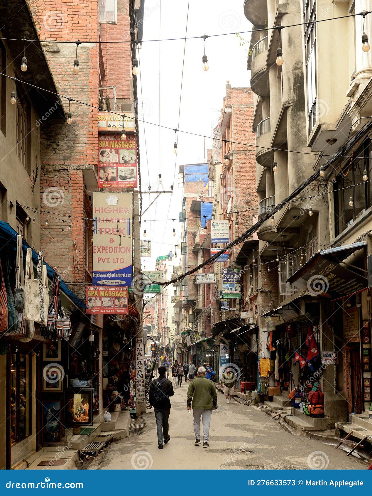 Thamel Streets Kathmandu,Nepal Editorial Stock Photo - Image of ...