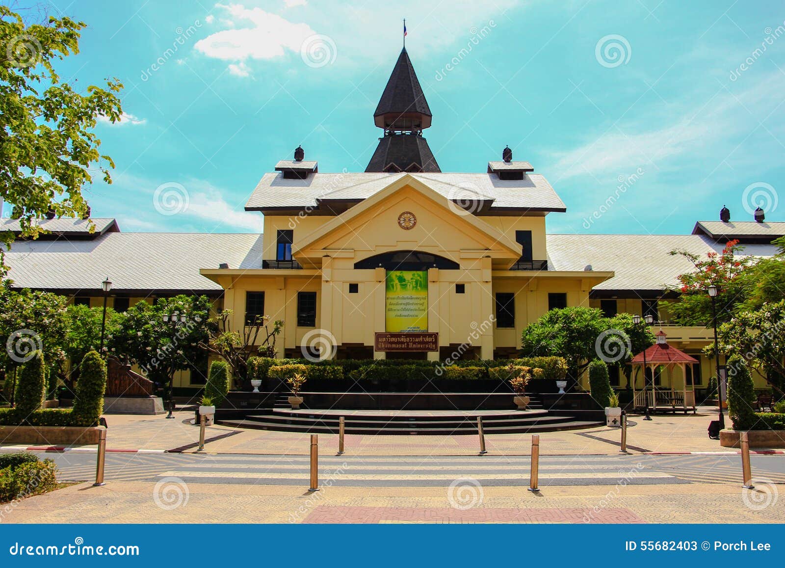 Thammasat University editorial stock photo. Image of high - 55682403