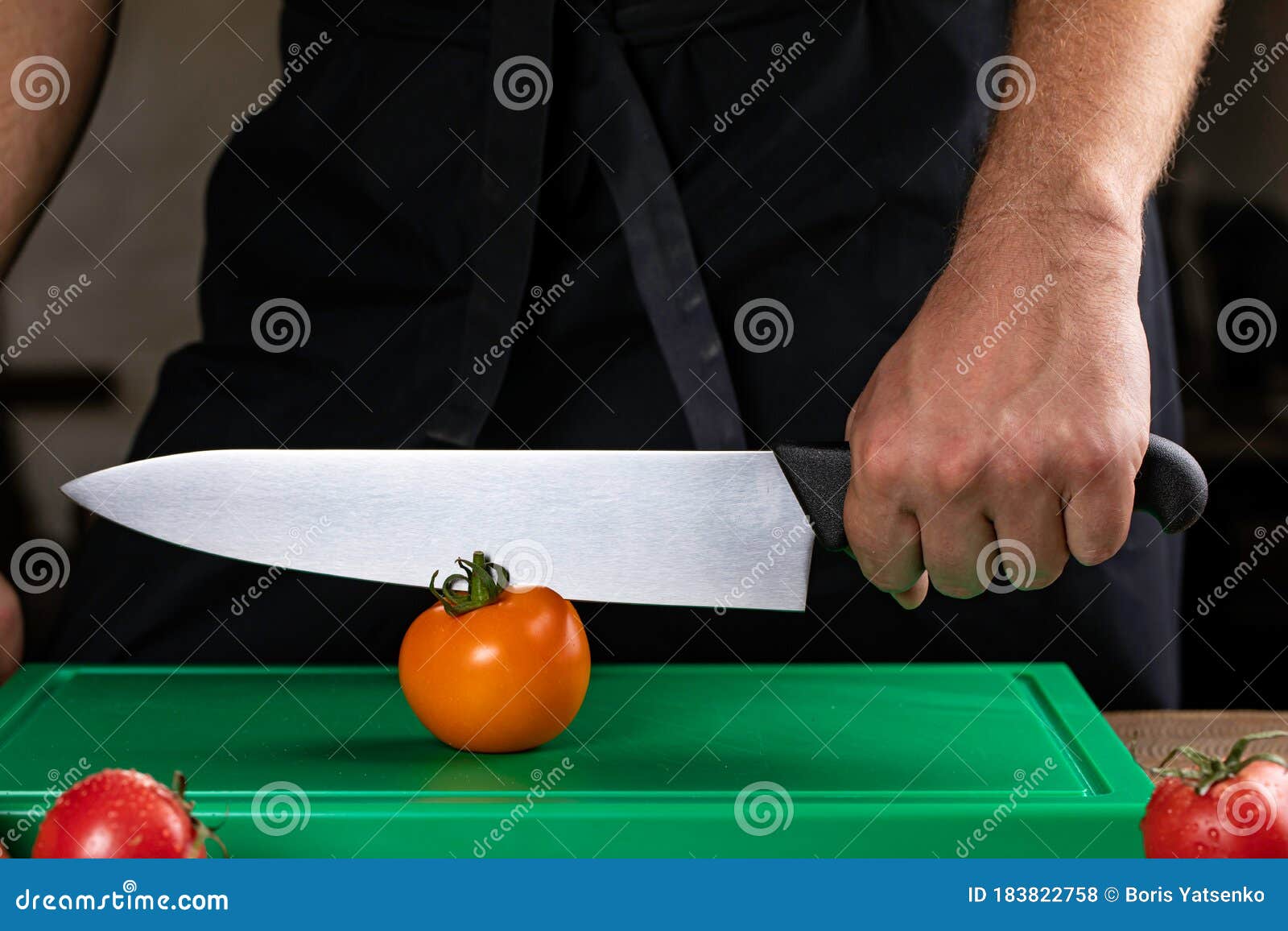 Than a Chef`s Hand and Vegetables Stock Photo - Image of orange, fresh ...