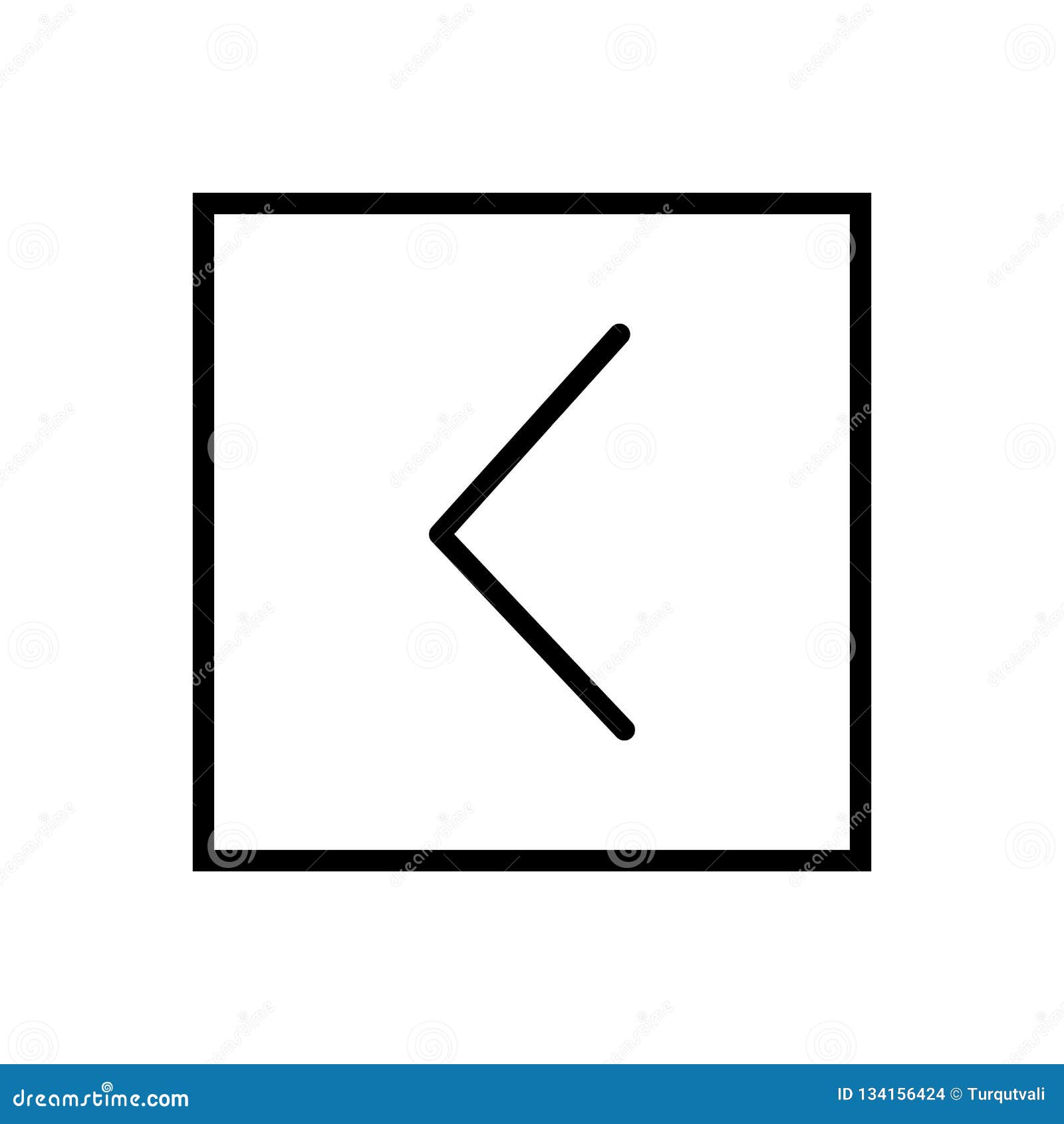 Is less Than Icon Vector Isolated on White Background, is less Than ...