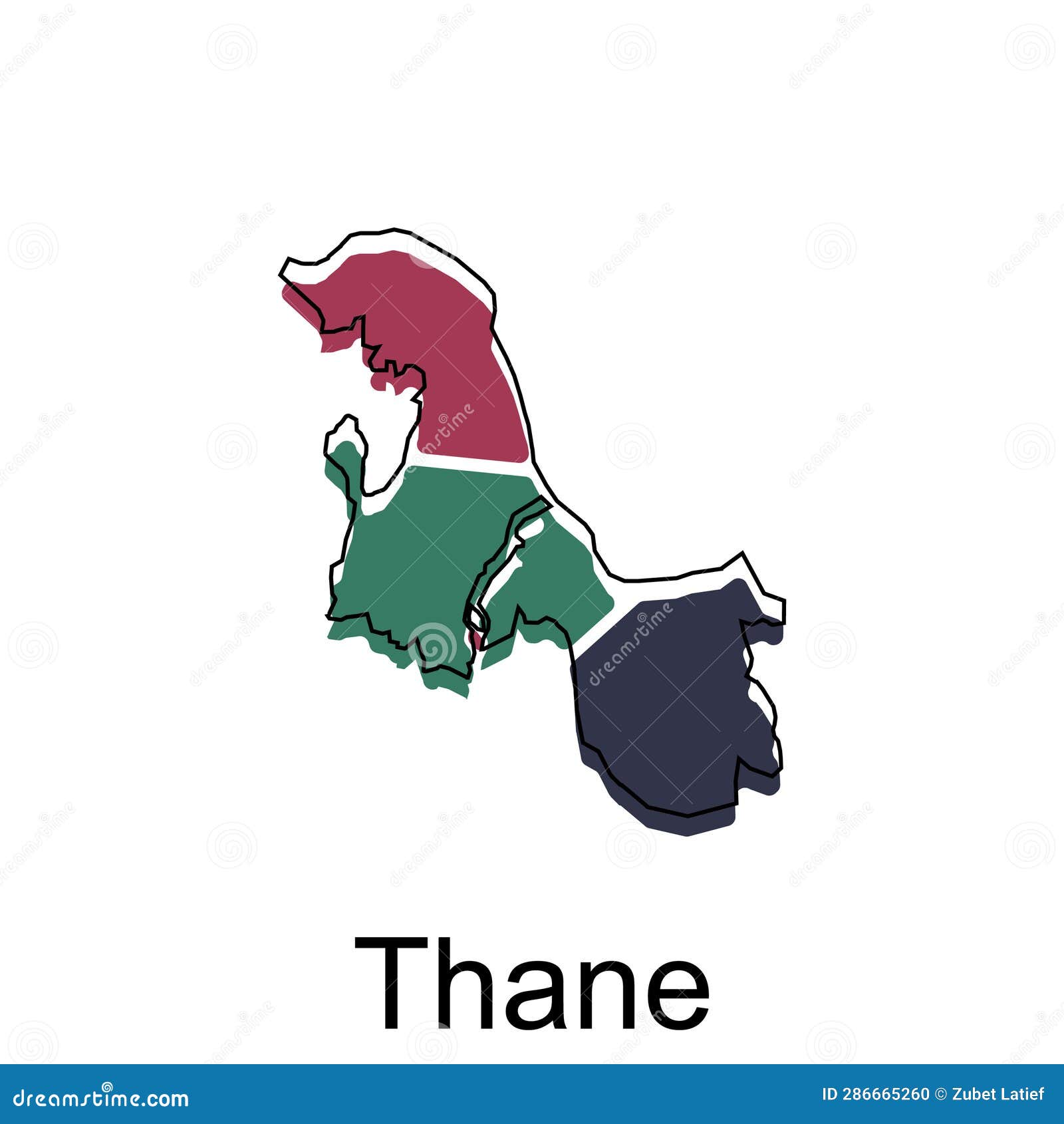 Thane District Maharashtra State, Konkan Division, Republic Of India ...