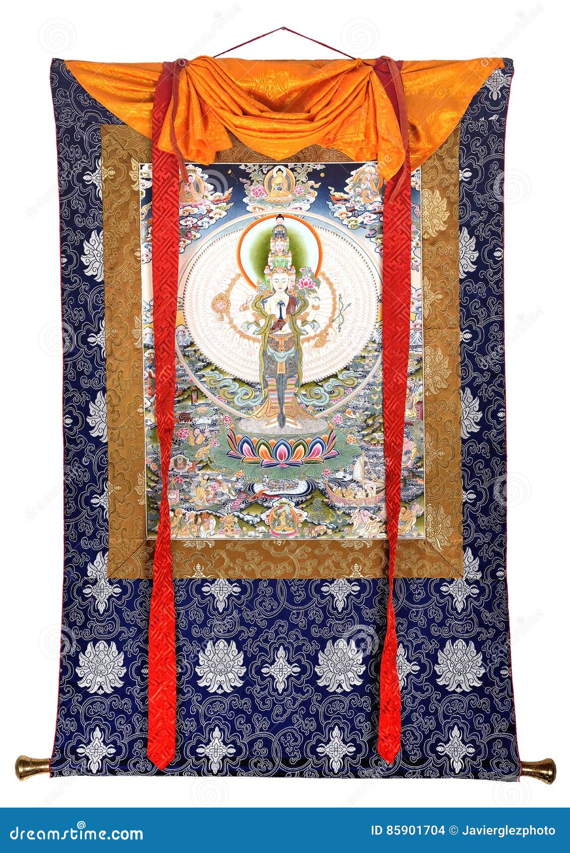 Thangka stock photo. Image of asia, thangka, buddha, ancient - 85901704