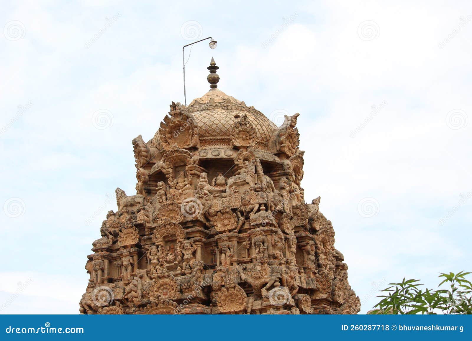 Thanjai Big Temple Top View Stock Photo - Image of thanjai, monastery ...