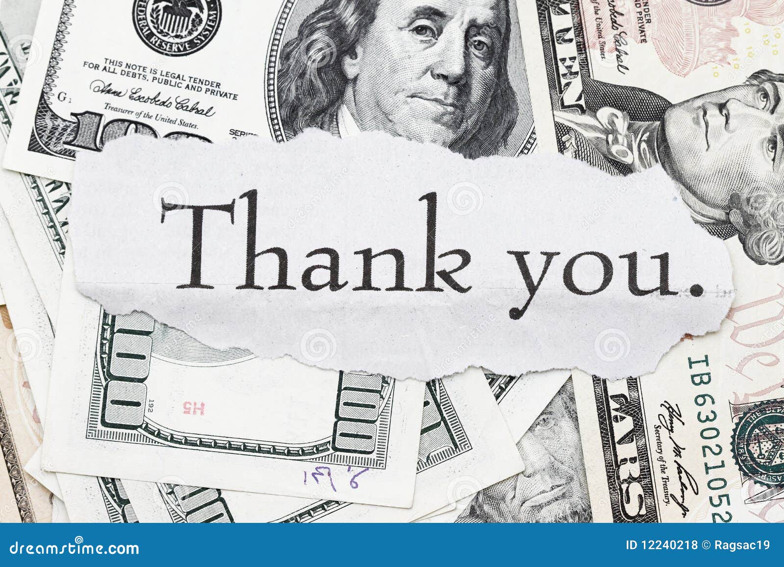 Thank You stock photo. Image of background, finance, cost - 12240218