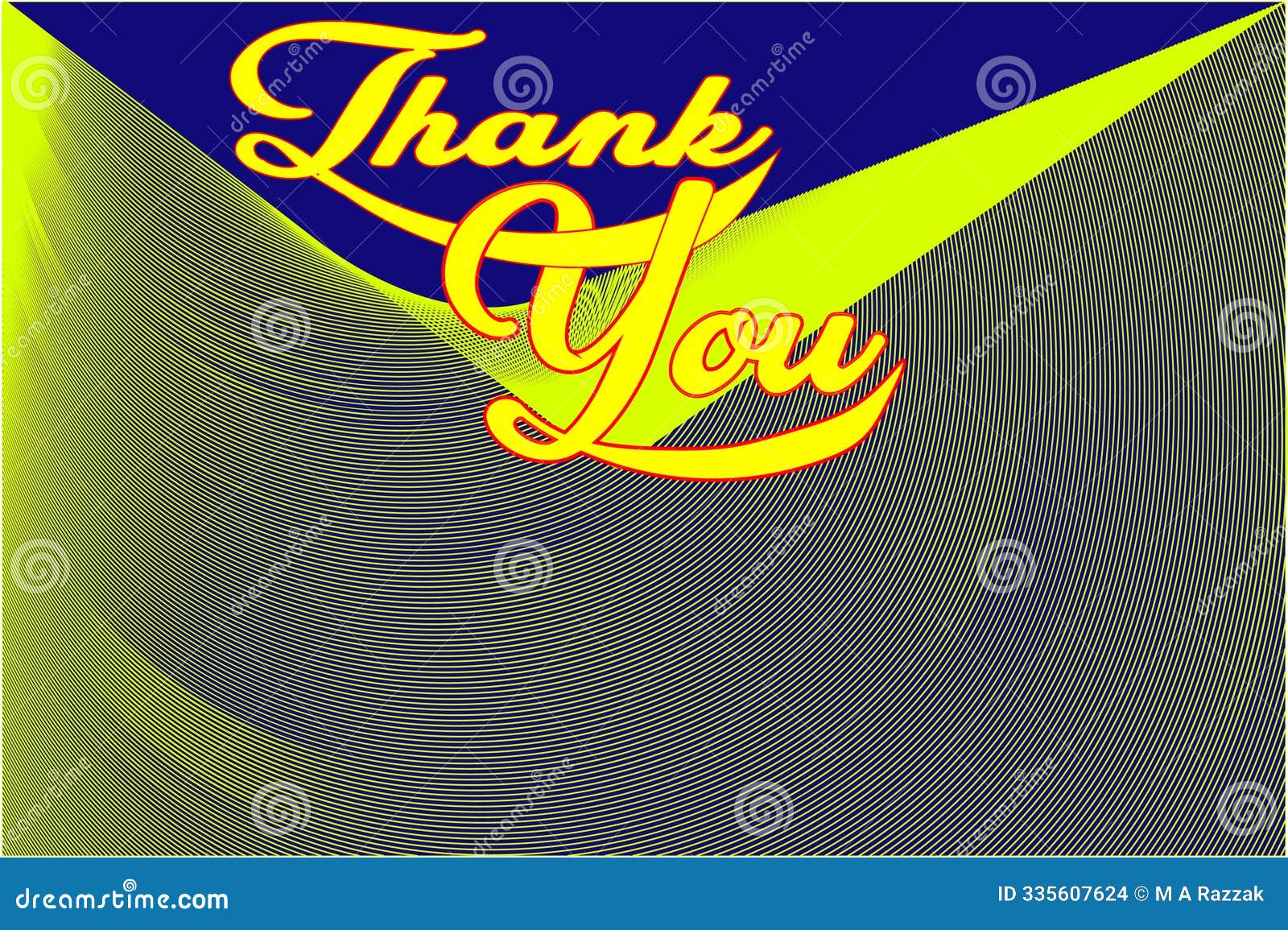 Thank You Abstract Background Design and Web Banner Design Template ...