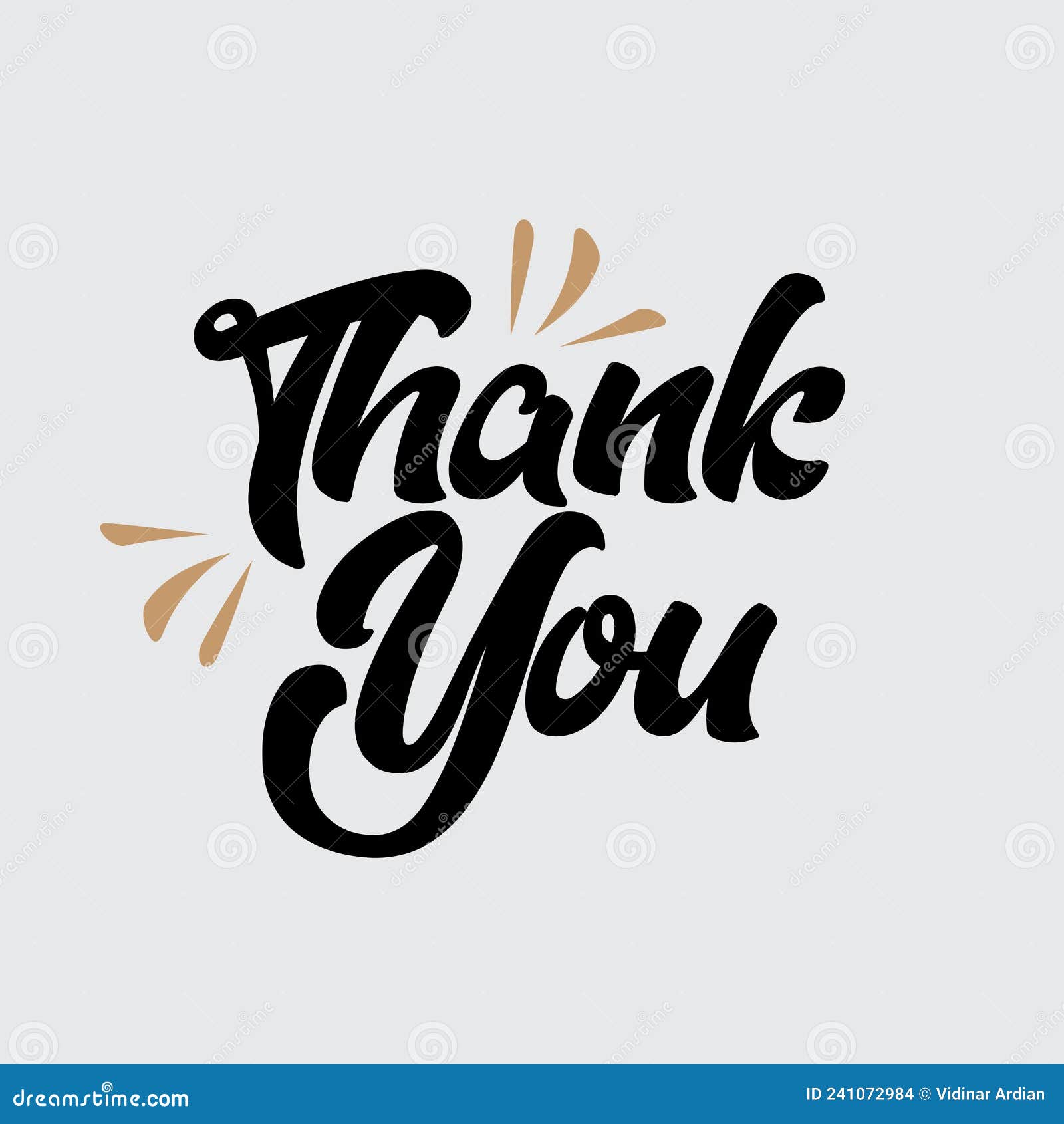 Thank You Banner Template Premium Vector Stock Illustration ...