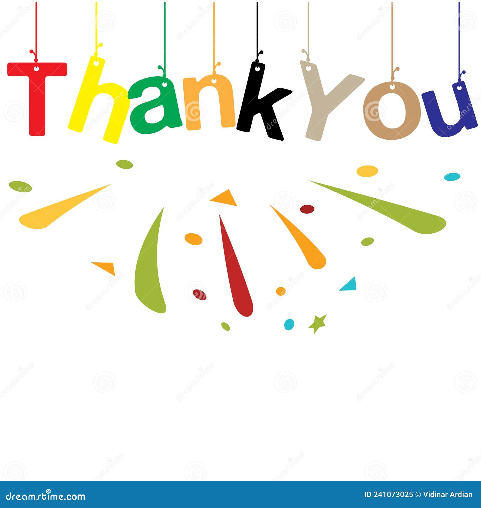 Thank You Banner Template Premium Vector Stock Illustration ...