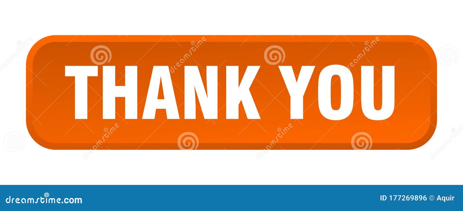 Thank You Button. Thank You Square 3d Push Button Stock Vector ...