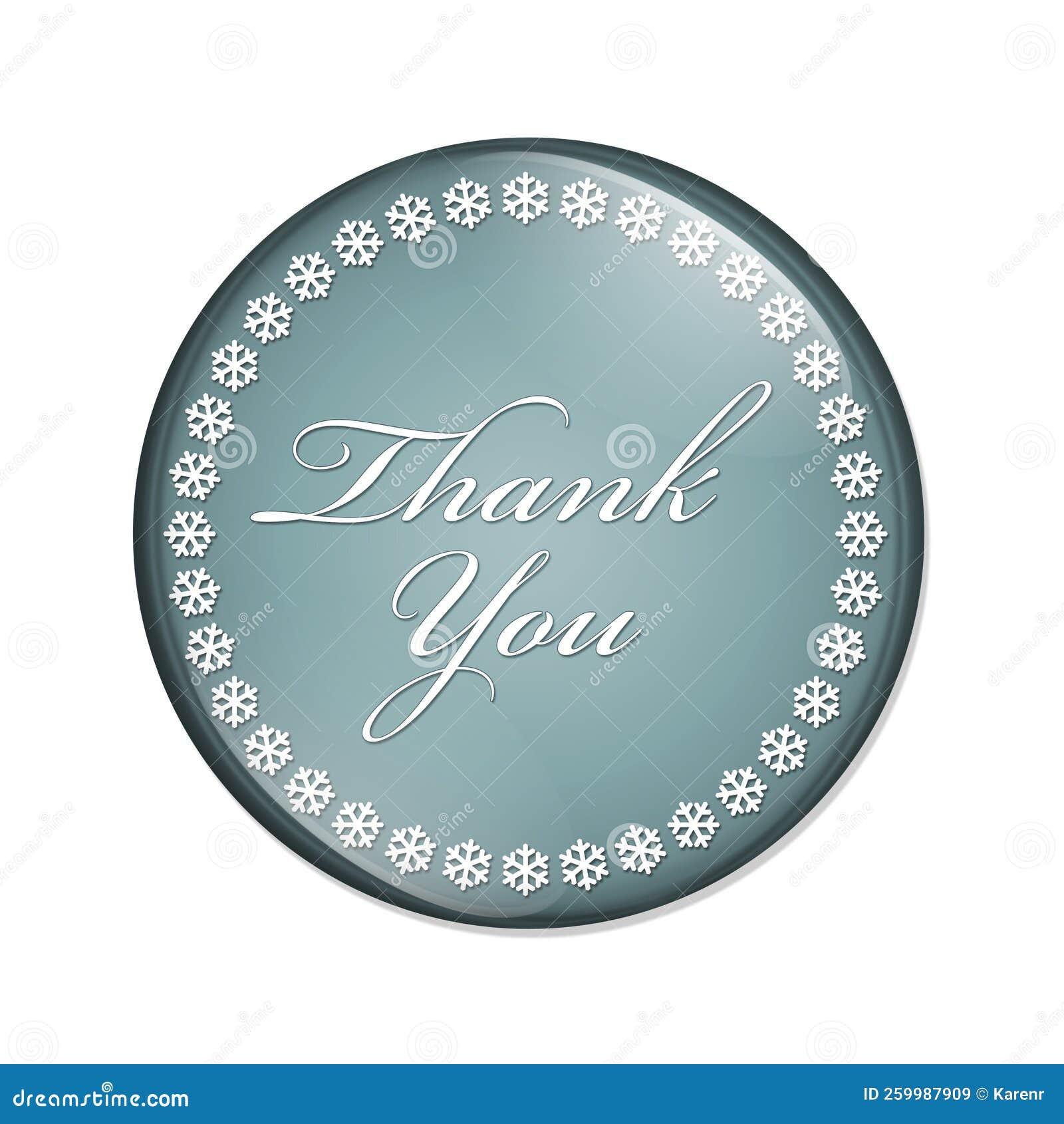 Thank You Button with Snowflakes Stock Illustration - Illustration of ... Thank You Button with Snowflakes Stock Illustration - Illustration of ...
