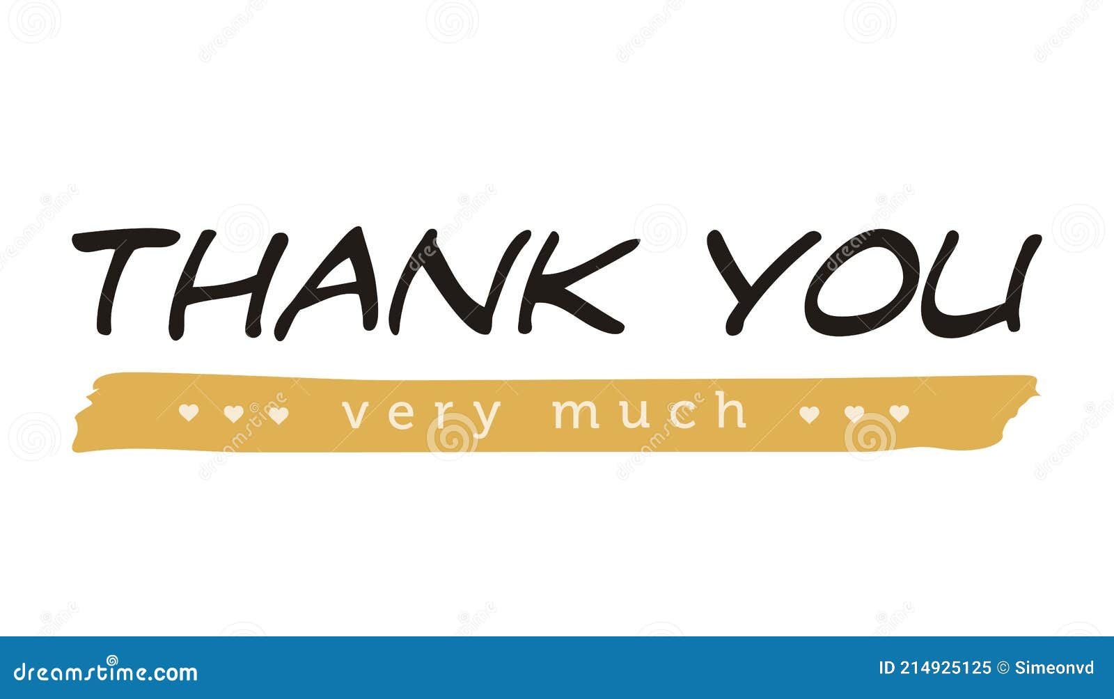 Thank You Card. Thanks Sticker. Vector Illustration Stock Vector ...