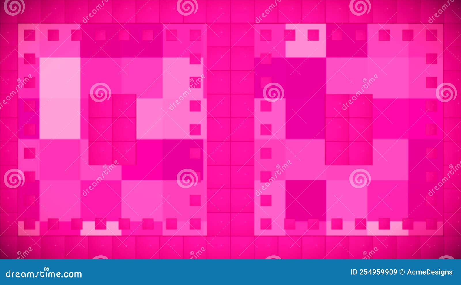 Broadcast Blinking Hi-Tech Cubic Patterns Wall, Magenta, Events, 3D, 4K ...